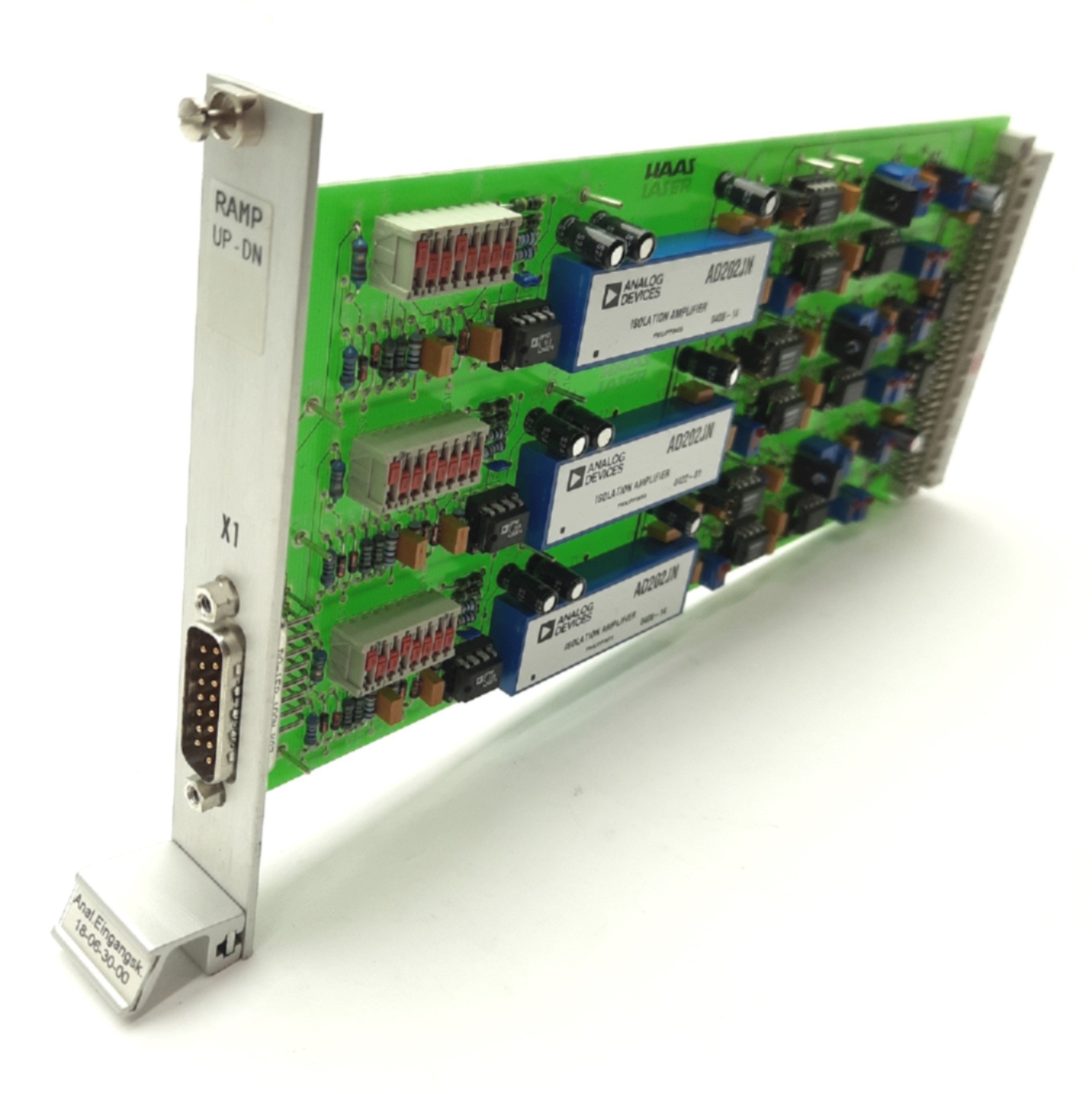 TRUMPF HAAS 18-06-30-00 Anal.Eingangsk. Analog Input Control Card, for ...