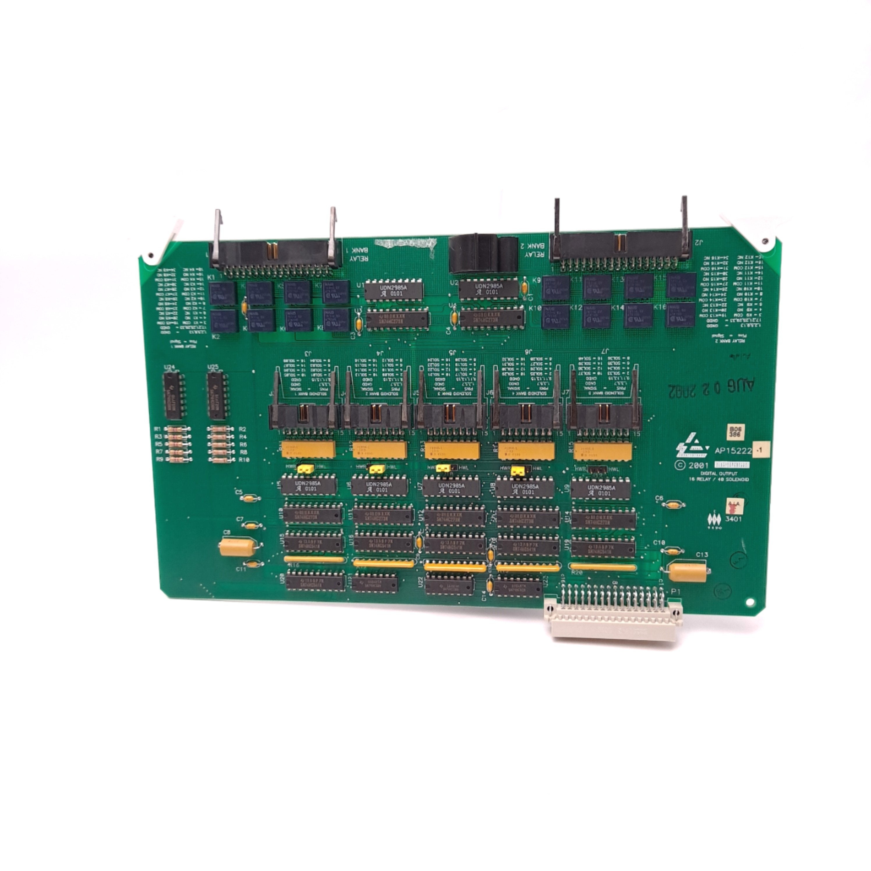 Air products AP15222 Digital Output PCB Board, 16 Relay 40 Solenoid ...