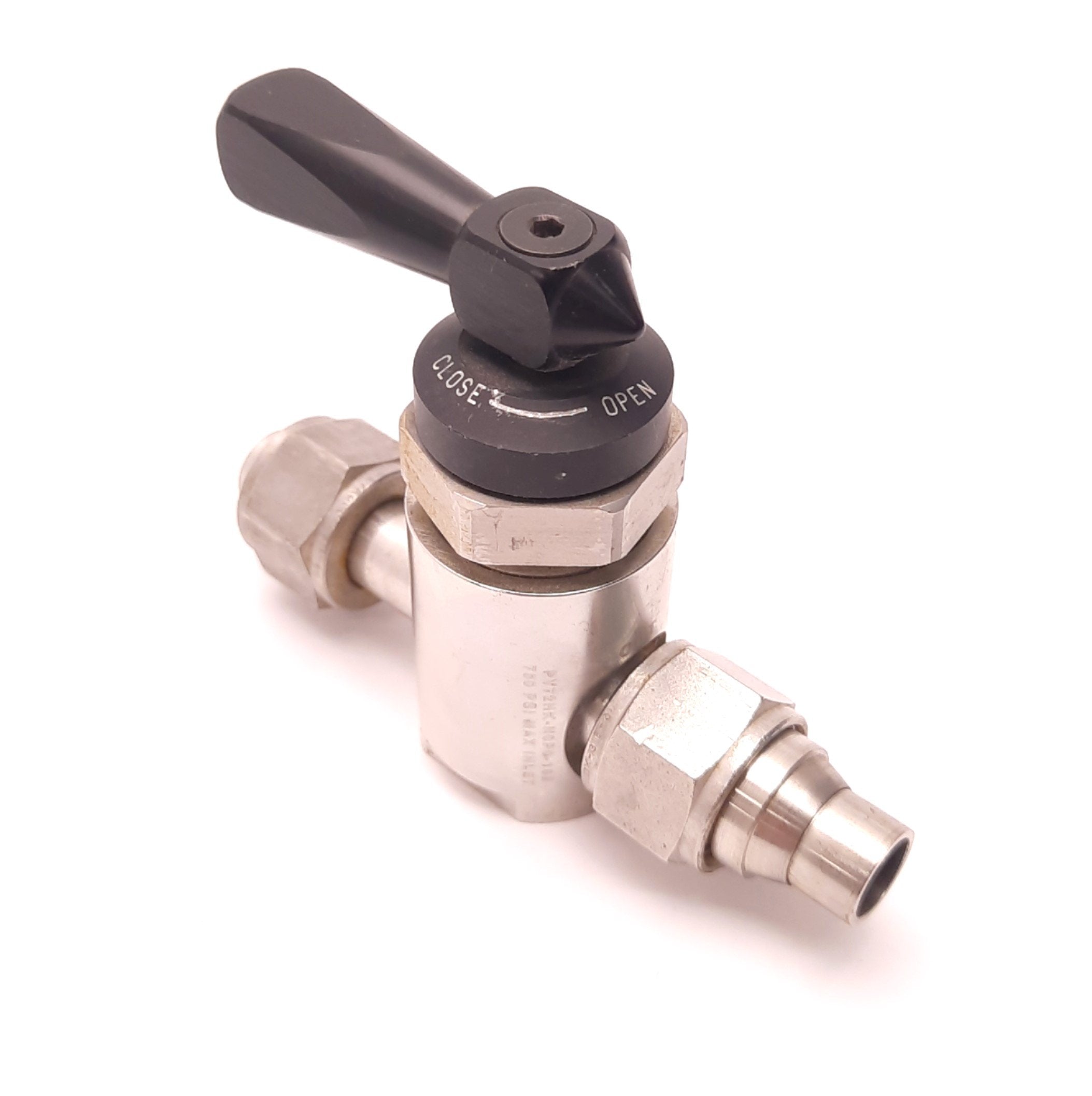 Tescom PV72HK-N0P0-162 Manual Lever Diaphragm Valve, PV70 1/2" VCR, 75 ...