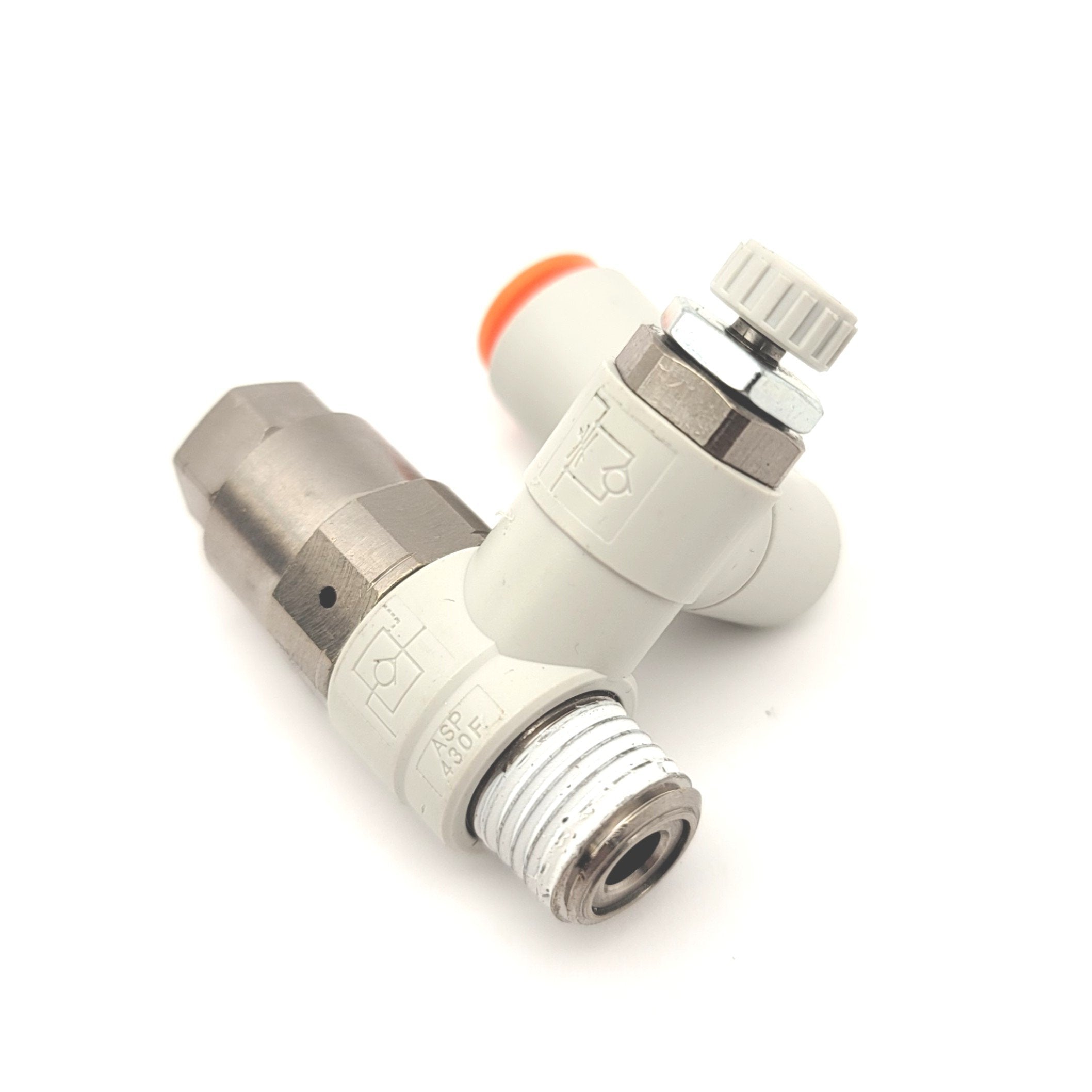 SMC ASP430F-N02-09 Speed Controller With Pilot Check Valve And One Tou – Next Day Automation