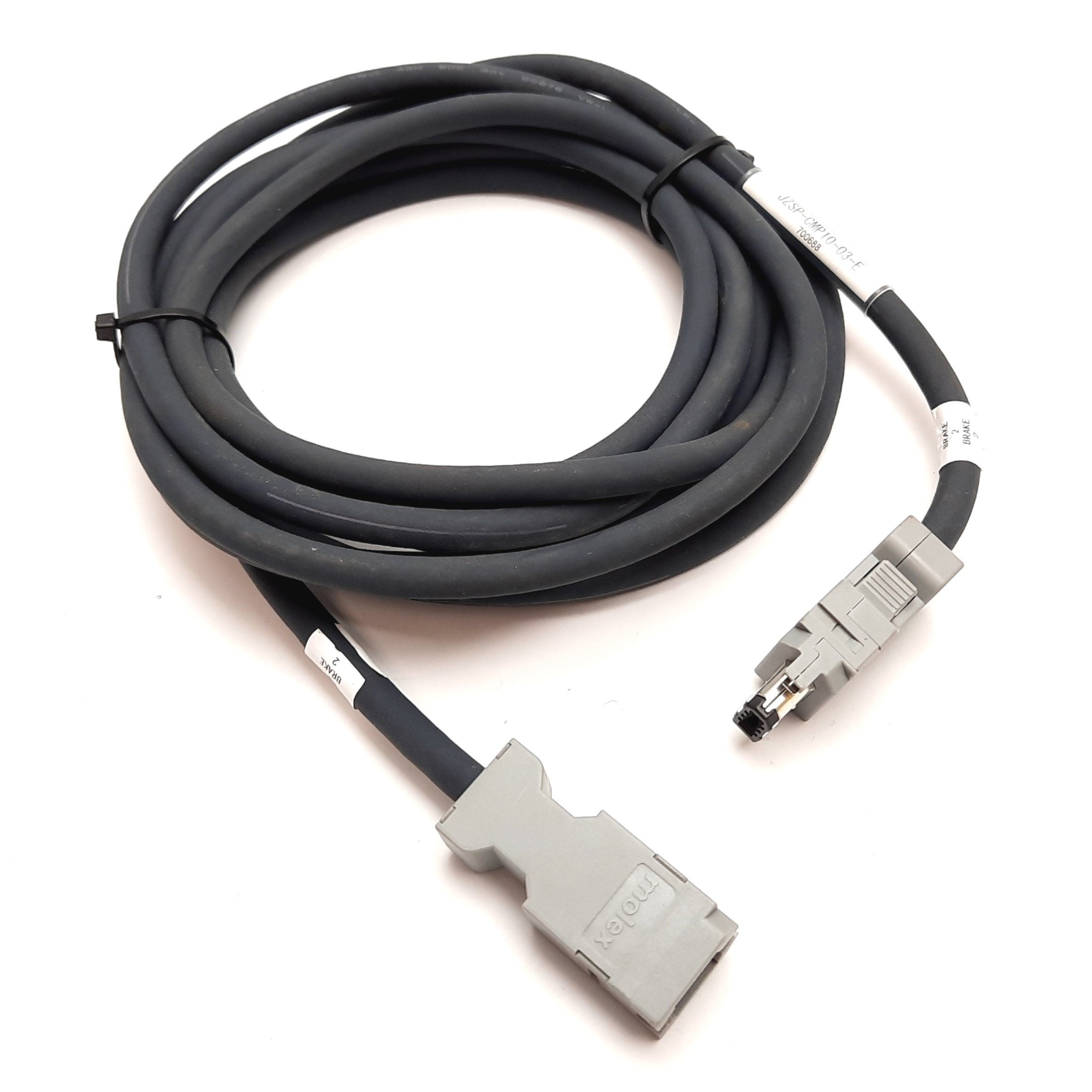 Yaskawa JZSP-CMP10-03-E Servopack Servo Encoder Cable, Length 3m, 6-Pi ...
