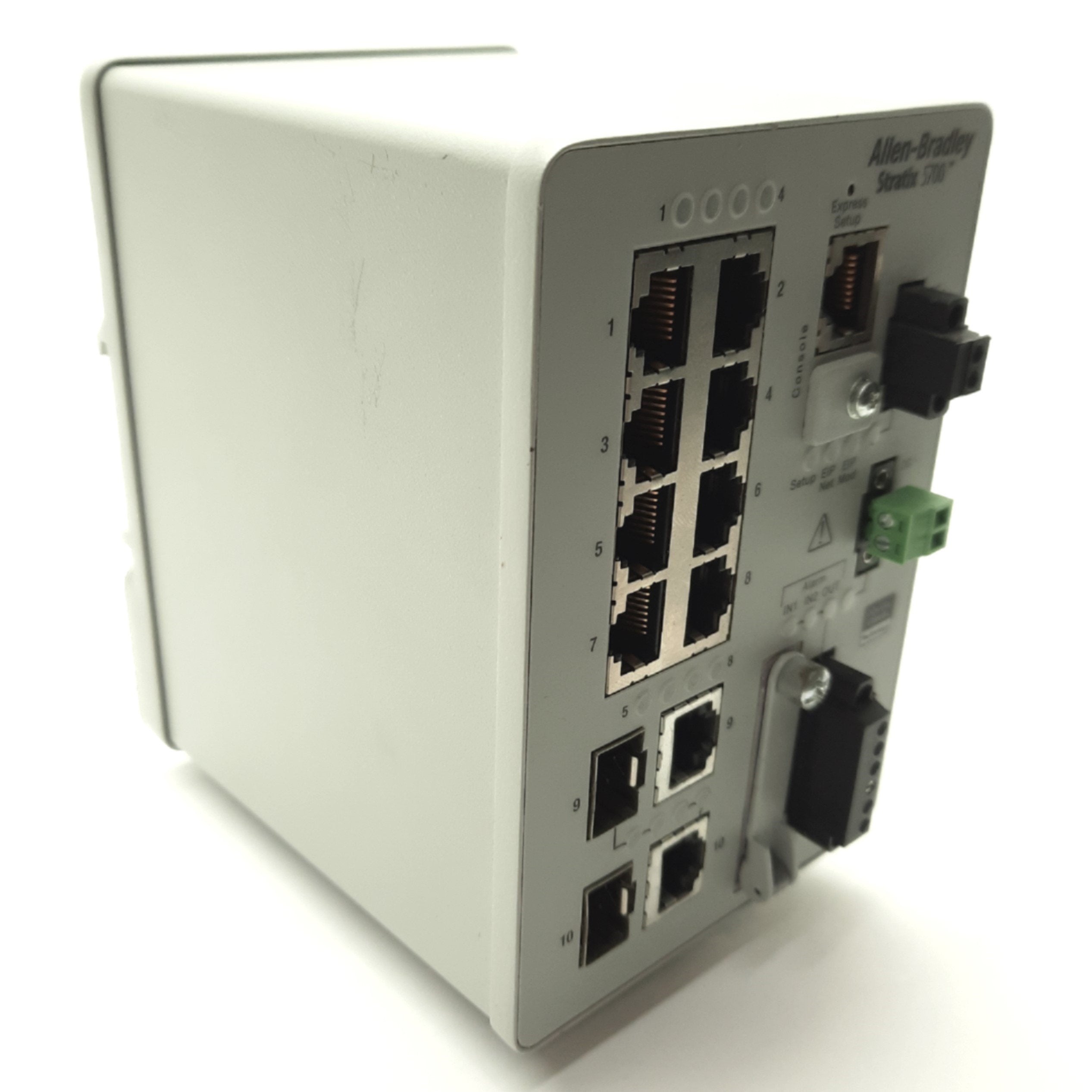 Allen Bradley 1783-BMS10CA Ser A Stratix 5700 Ethernet Switch 10 Ports ...