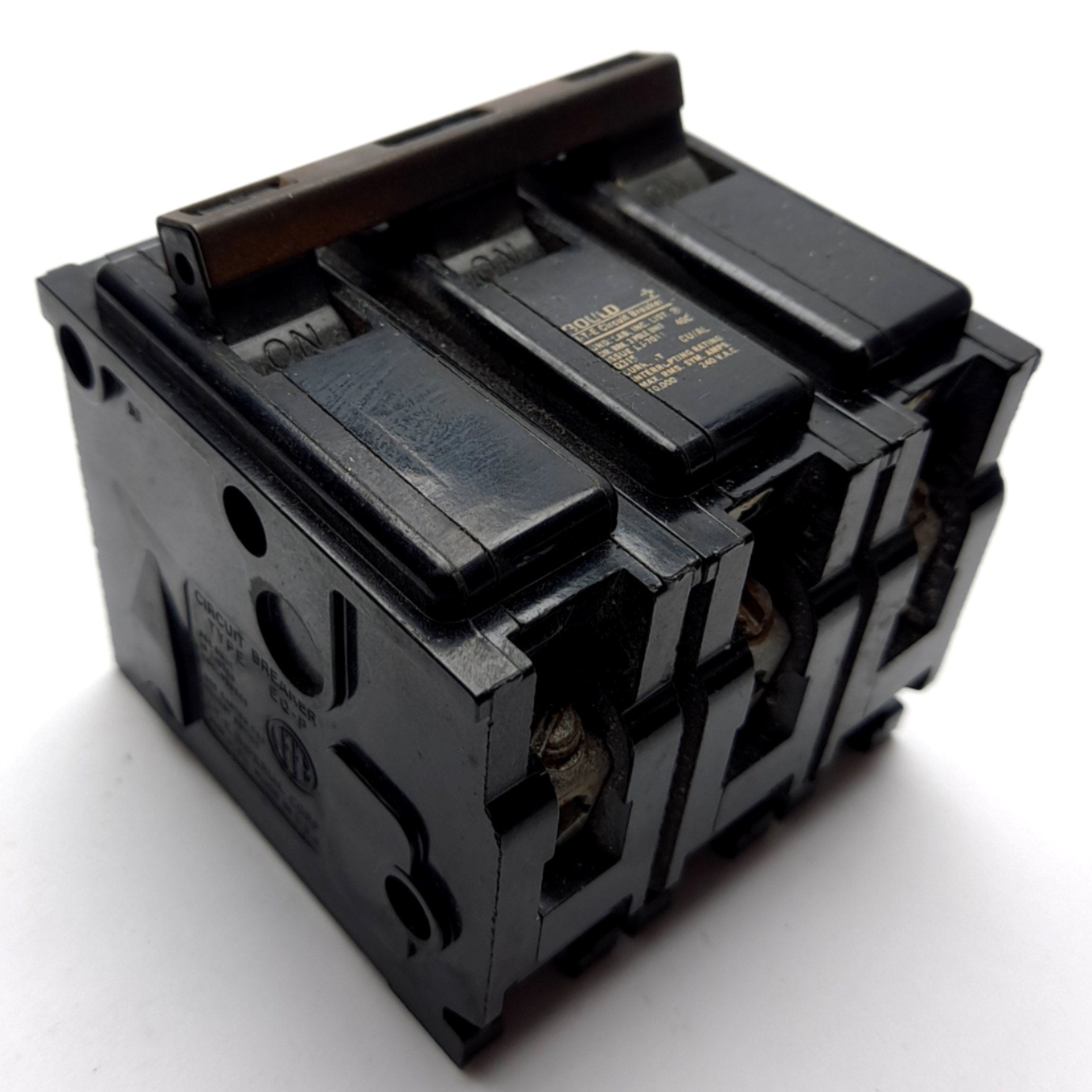 Gould Q315 ITE Circuit Breaker, 3-Pole, Rating: 15A 240VAC, Type EQ-P ...