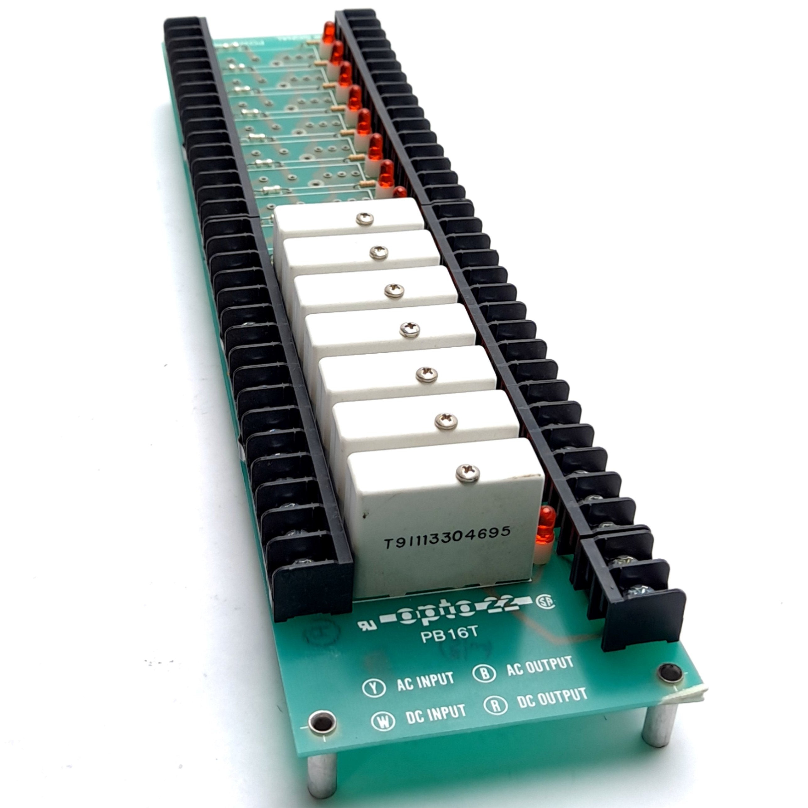 OPTO 22 PB16 Relay Circuit Board With Relays I/O, 16 Channel 32 Pin, S ...