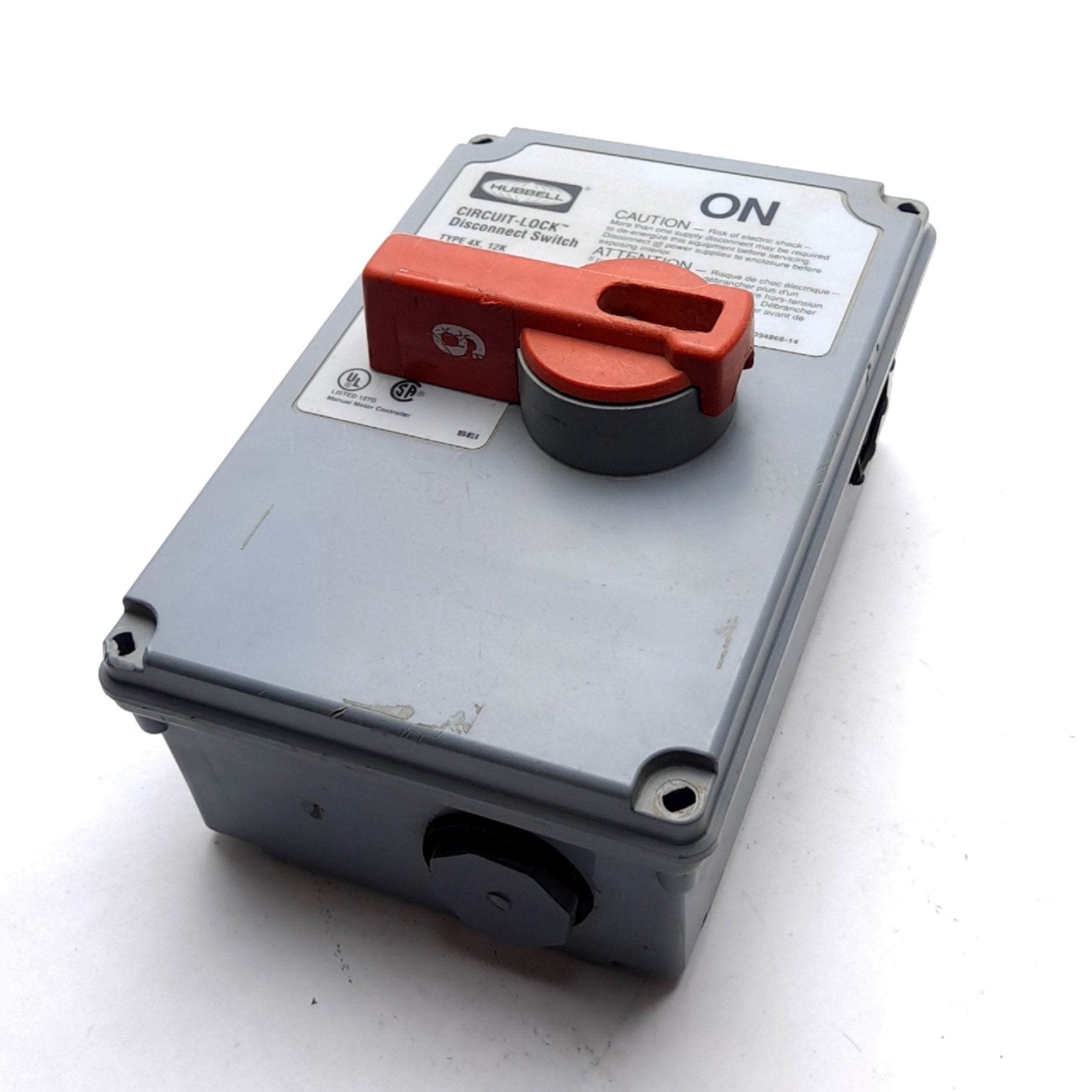 Hubbell HBLDS3 Circuit Disconnect switch, Industrial Switch, 3-Pole, 3 ...