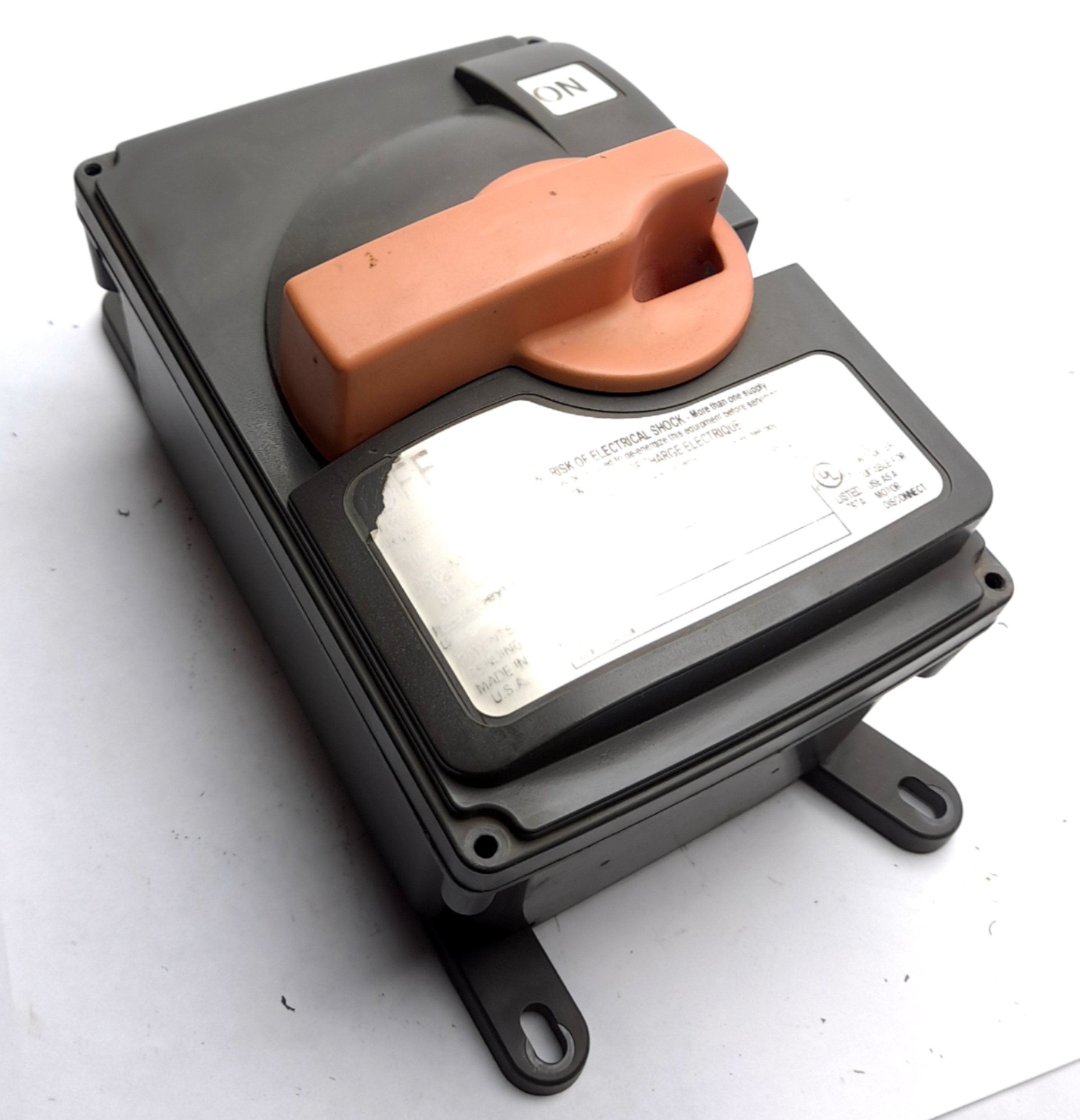 Pass & Seymour PS30-SSAX Non-Fusible Circuit-Lock Disconnect Switch 30 ...