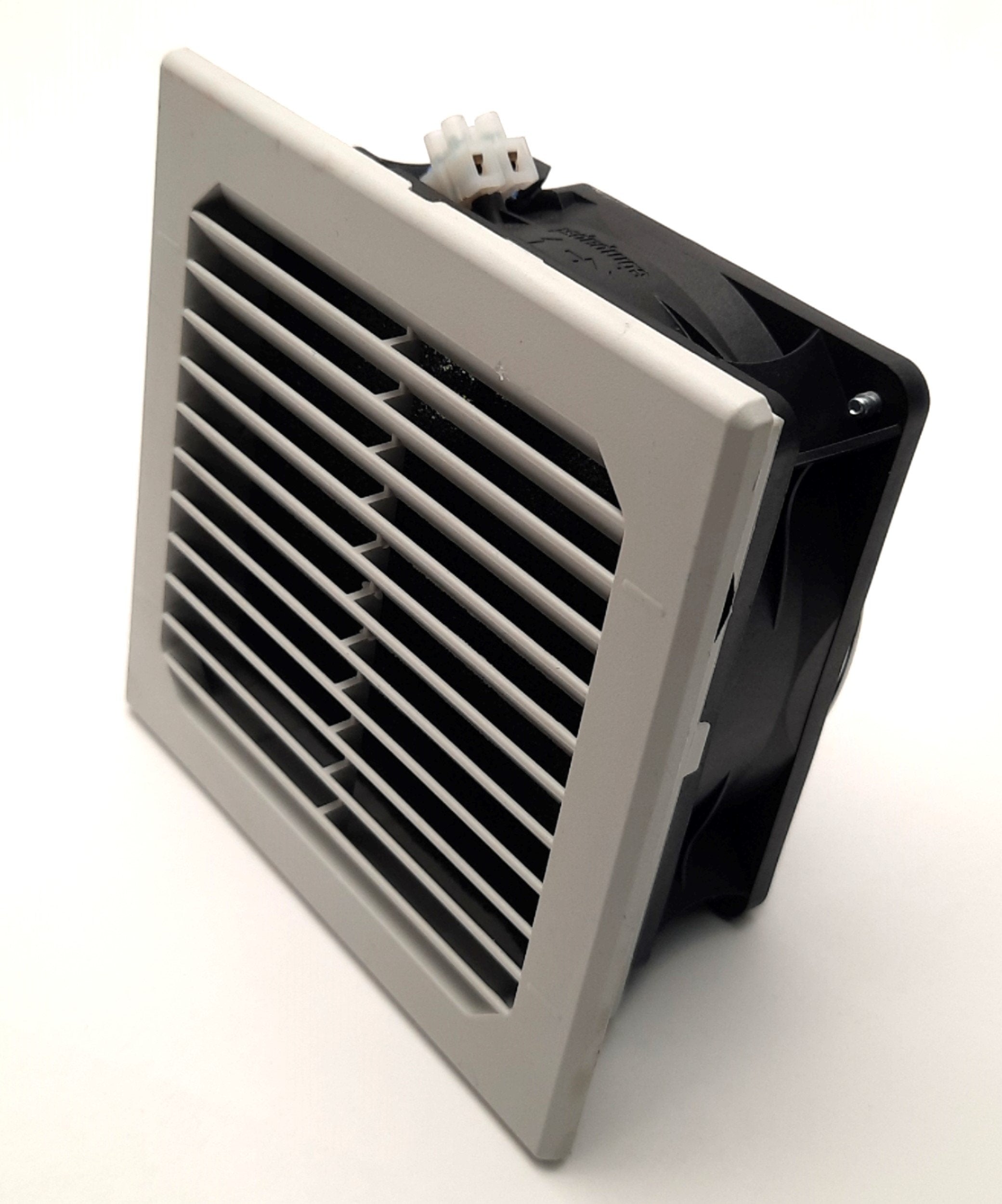 McLean SF-0524-414 Enclosure Cooling Filter Fan, 5", 24VDC, 3050RPM, 4 ...