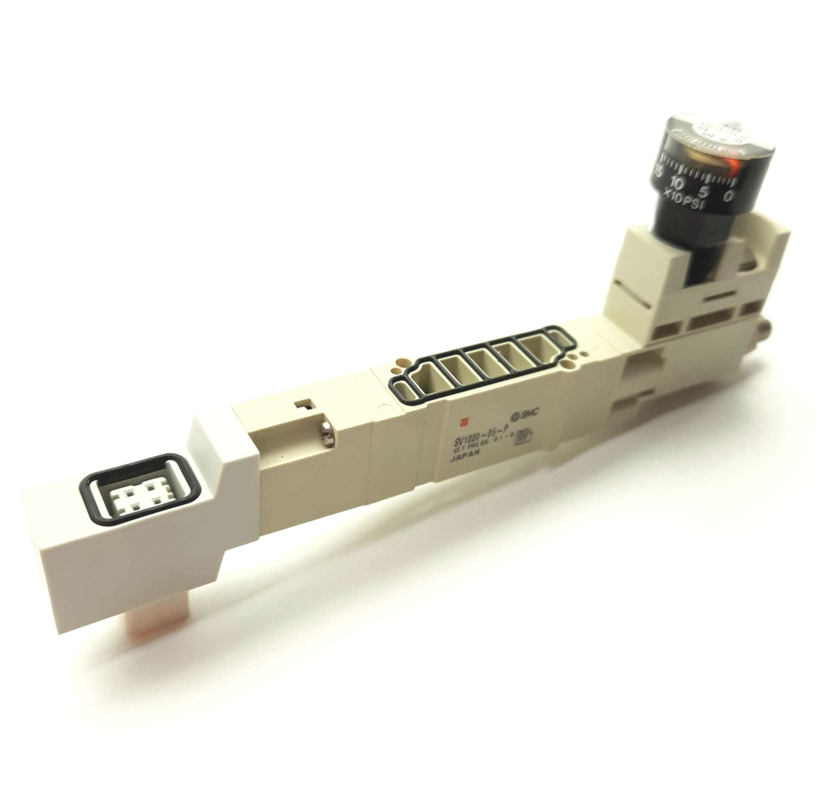 SMC SV1000-06-P Solenoid Valve Manifold Interface Regulator 100PSI Eve ...