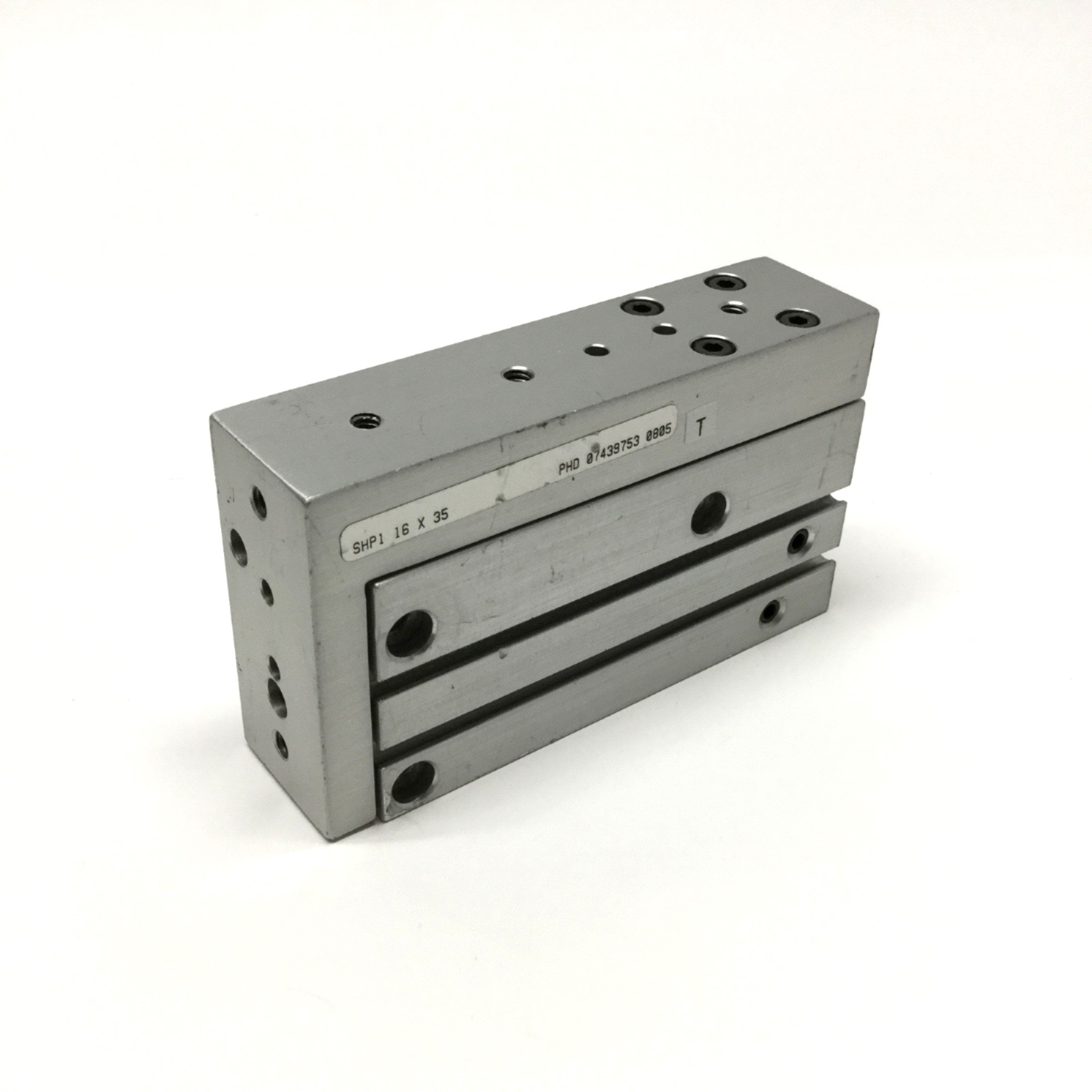 Phd SHP1 16 X 35 Rail Thruster Pneumatic Slide Table Ø16mm Bore, 35mm ...