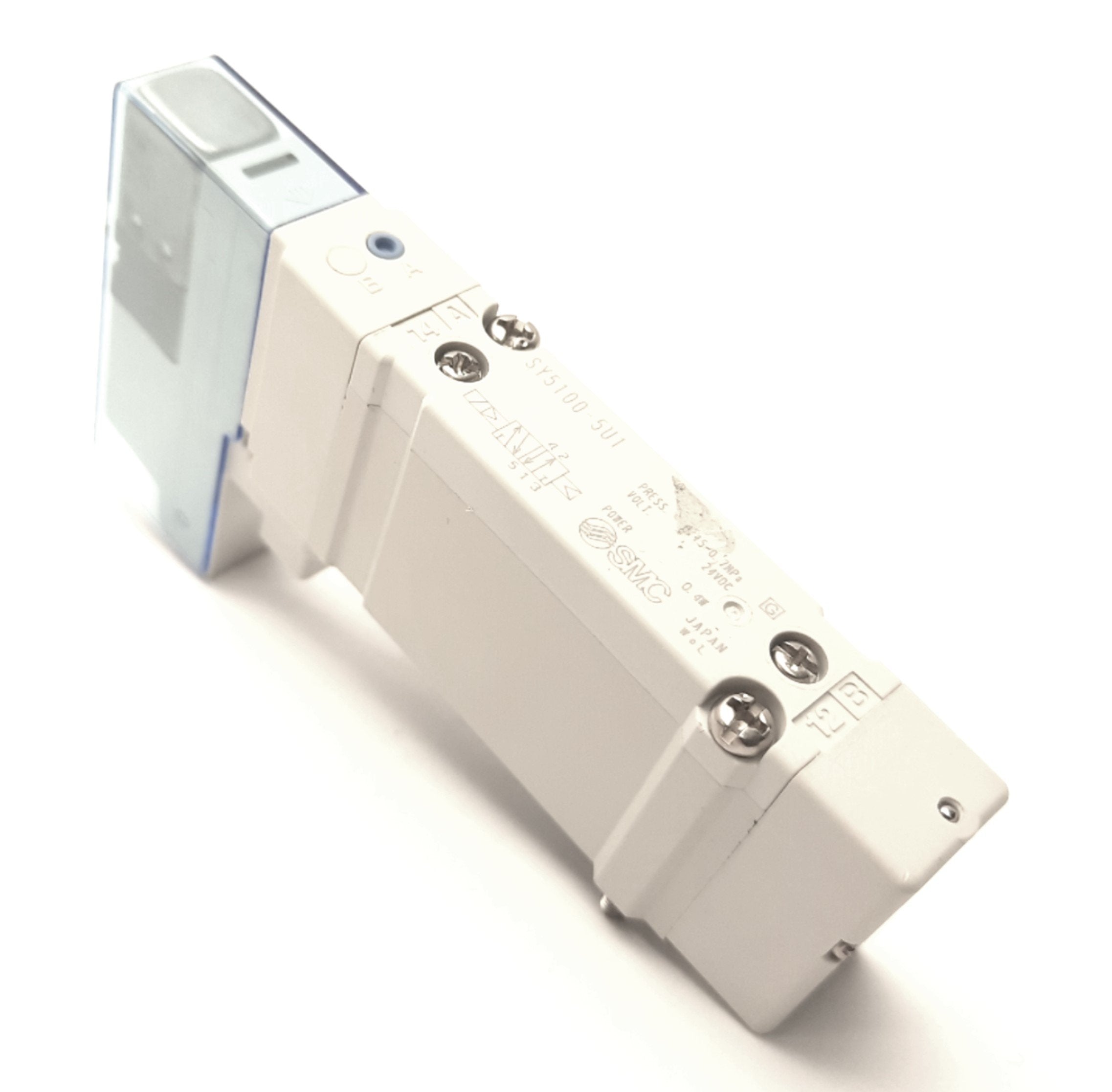 SMC SY5100-5U1 Solenoid Valve 2 Position 5 Port, 0.15-0.7MPa, 24v DC C ...