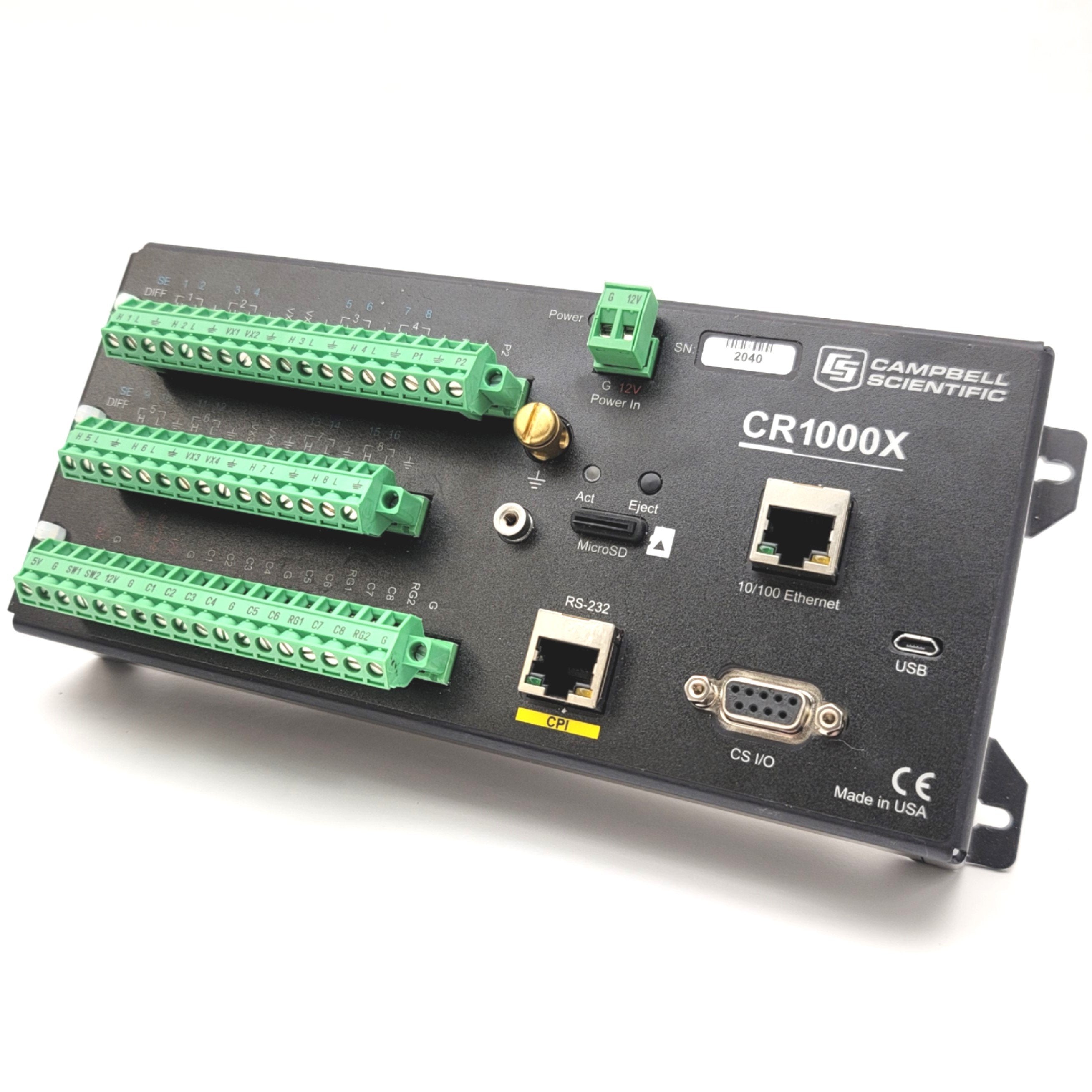 Campbell Scientific CR1000X Measurement And Control Datalogger, 1000Hz ...