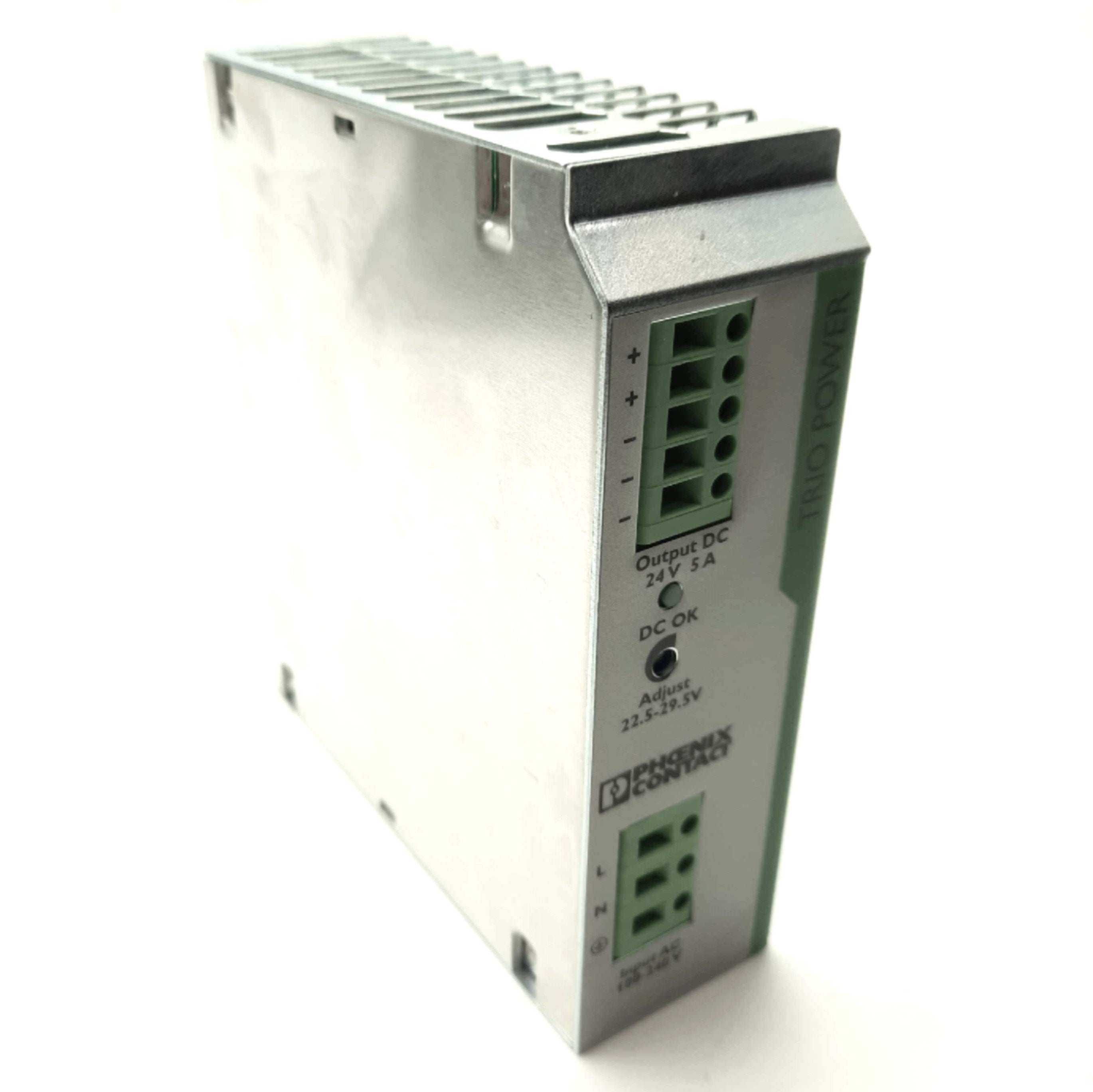 Phoenix Contact TRIO-PS/1AC/24DC/5 Power Supply 24VDC 5A Output 100-24 ...