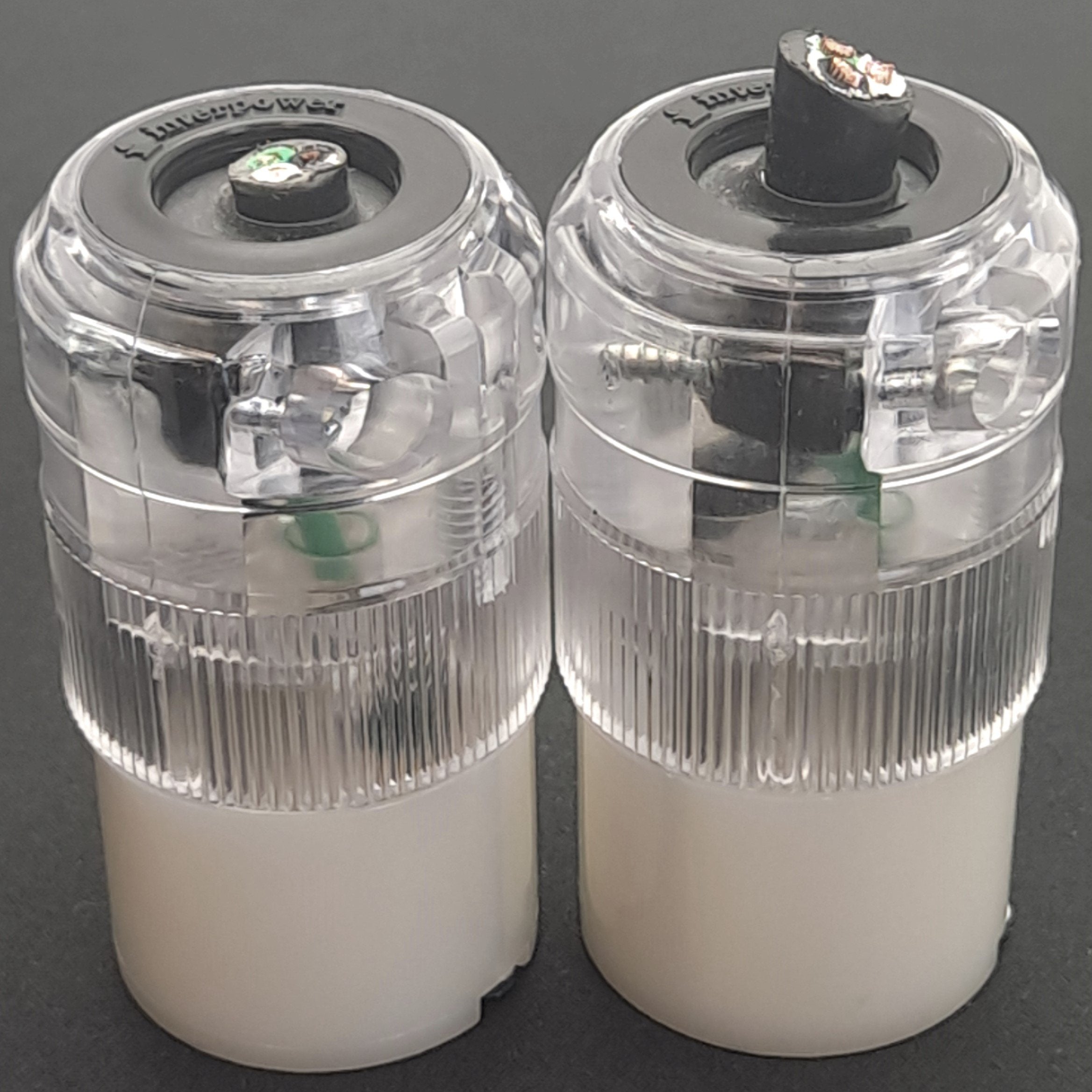 Lot of 2 Interpower 88030280 Hospital Grade Cable Mount Connector, 15A ...