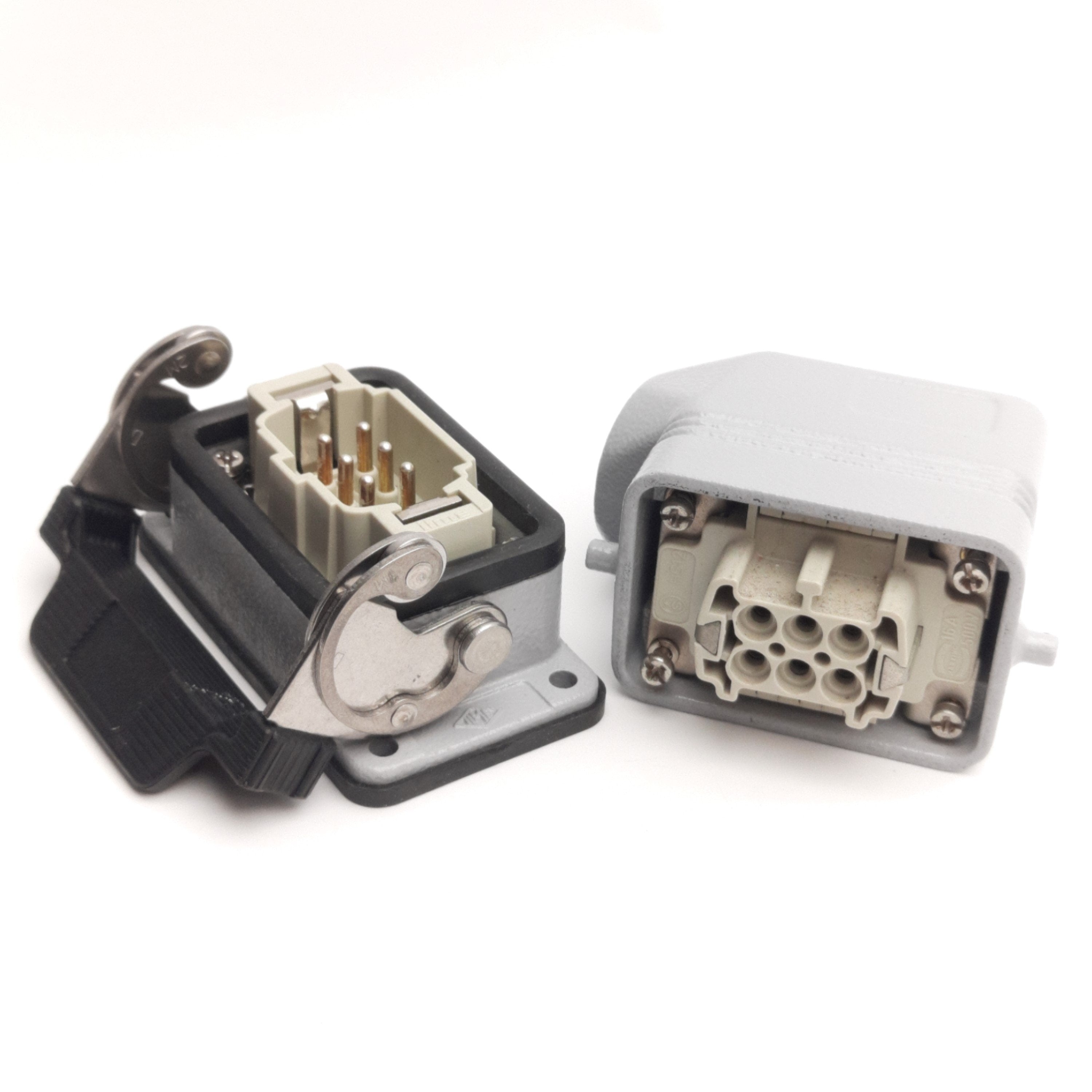 Harting HAN ES-6F & ILME Mating Connectors And Latch Housing, Size:6B ...
