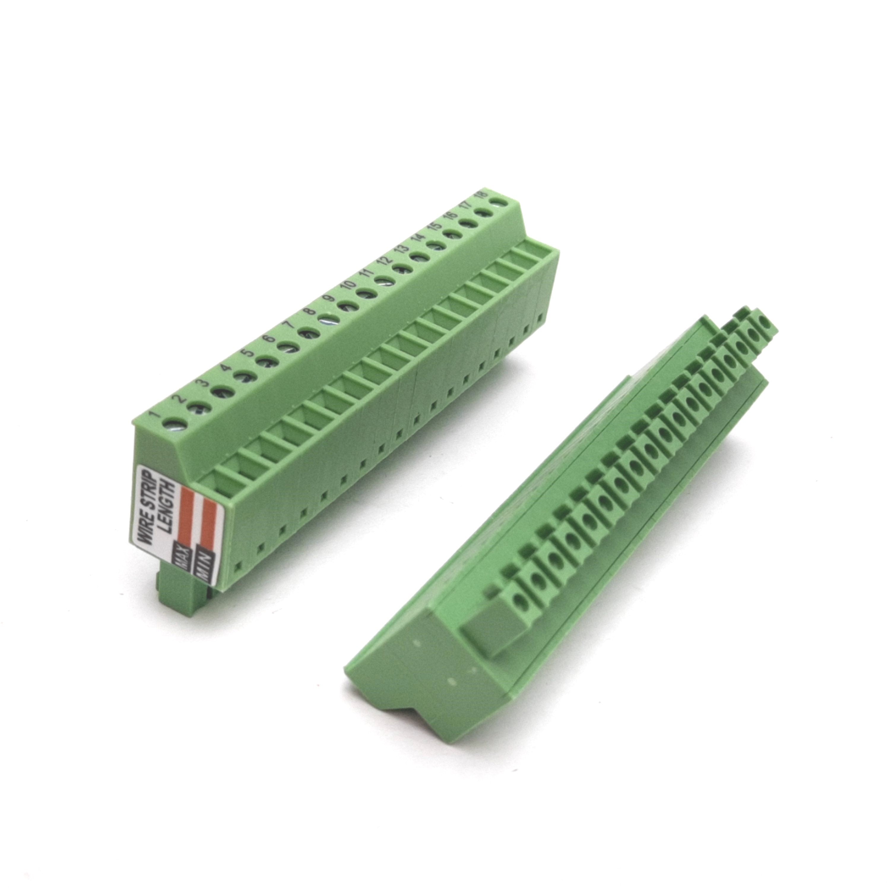 Lot of 2 Automation Direct P2-RTB P1000/P2000 PLC Terminal Block, 18-P ...