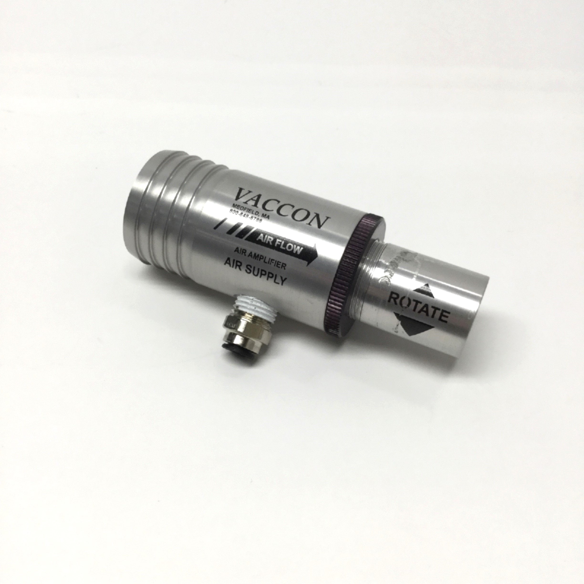 Vaccon CDF 500H Adjustable Air Amplifier Vacuum Generator 7inHg @50psi ...