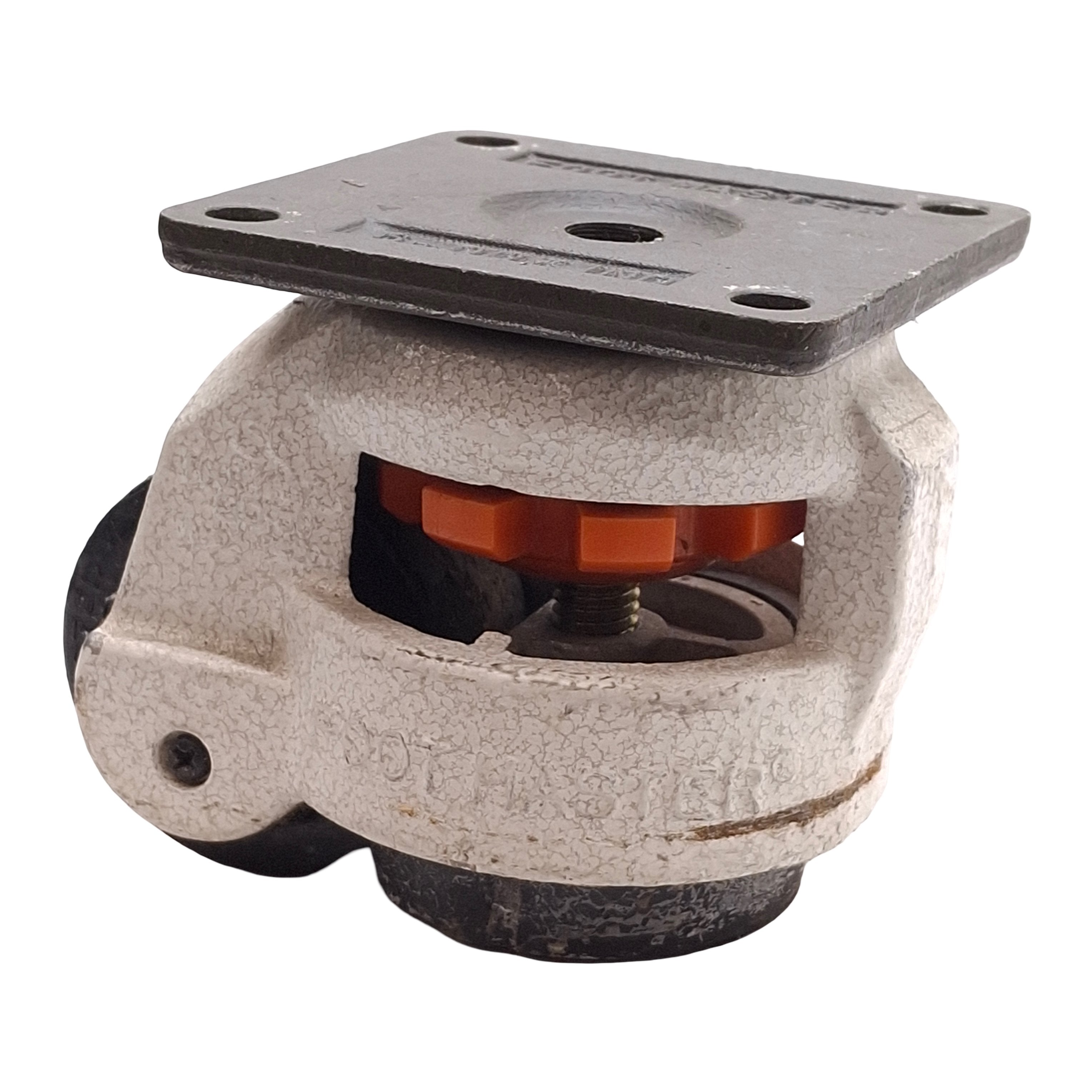 Foot Master GD-60-F-NYN Leveling Caster 50mm Wheel, 58mm Spacing 280Kg ...
