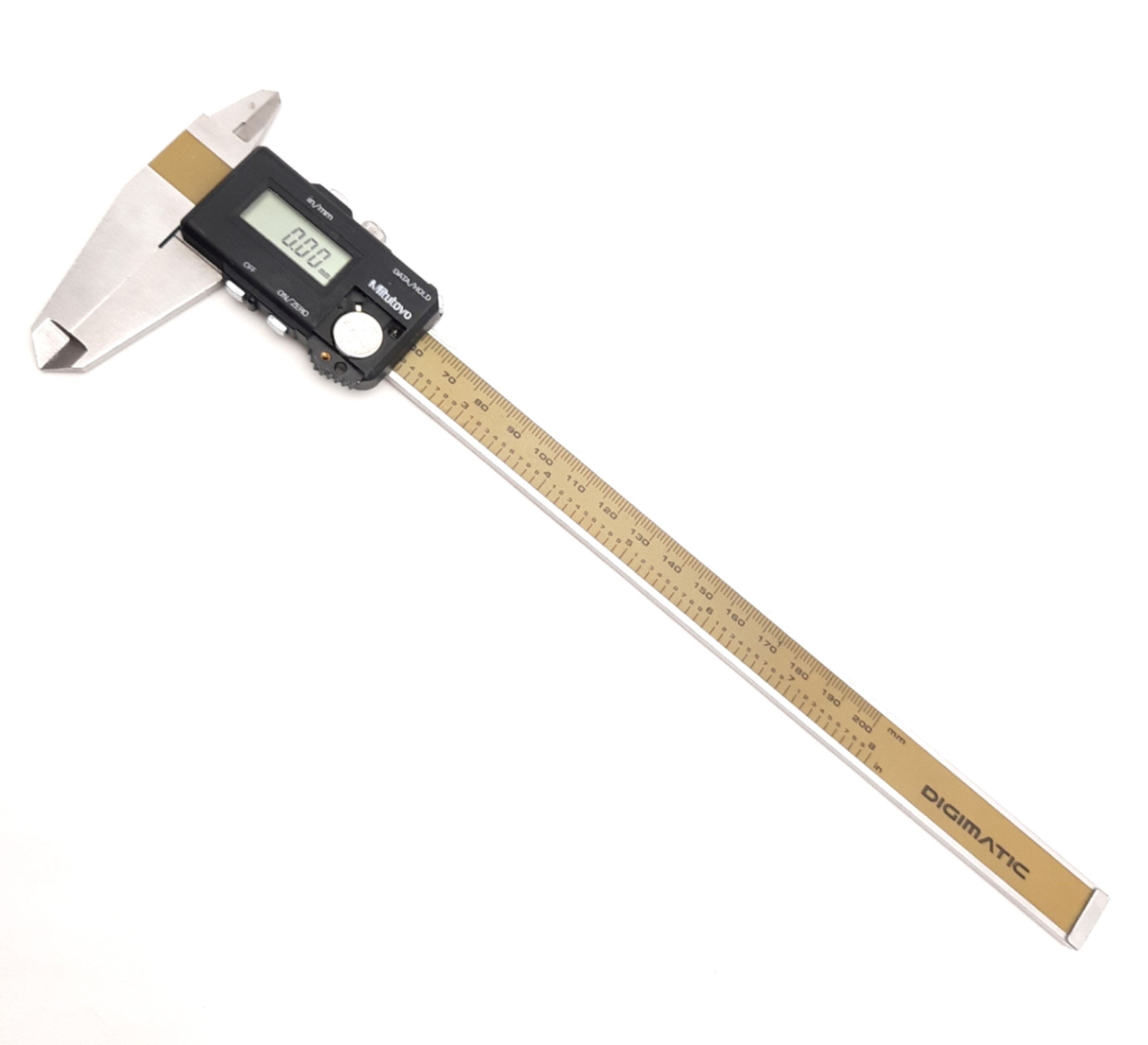Mitutoyo 500 Series Digimatic Digital Caliper, 200mm / 8" Dual Scale ...