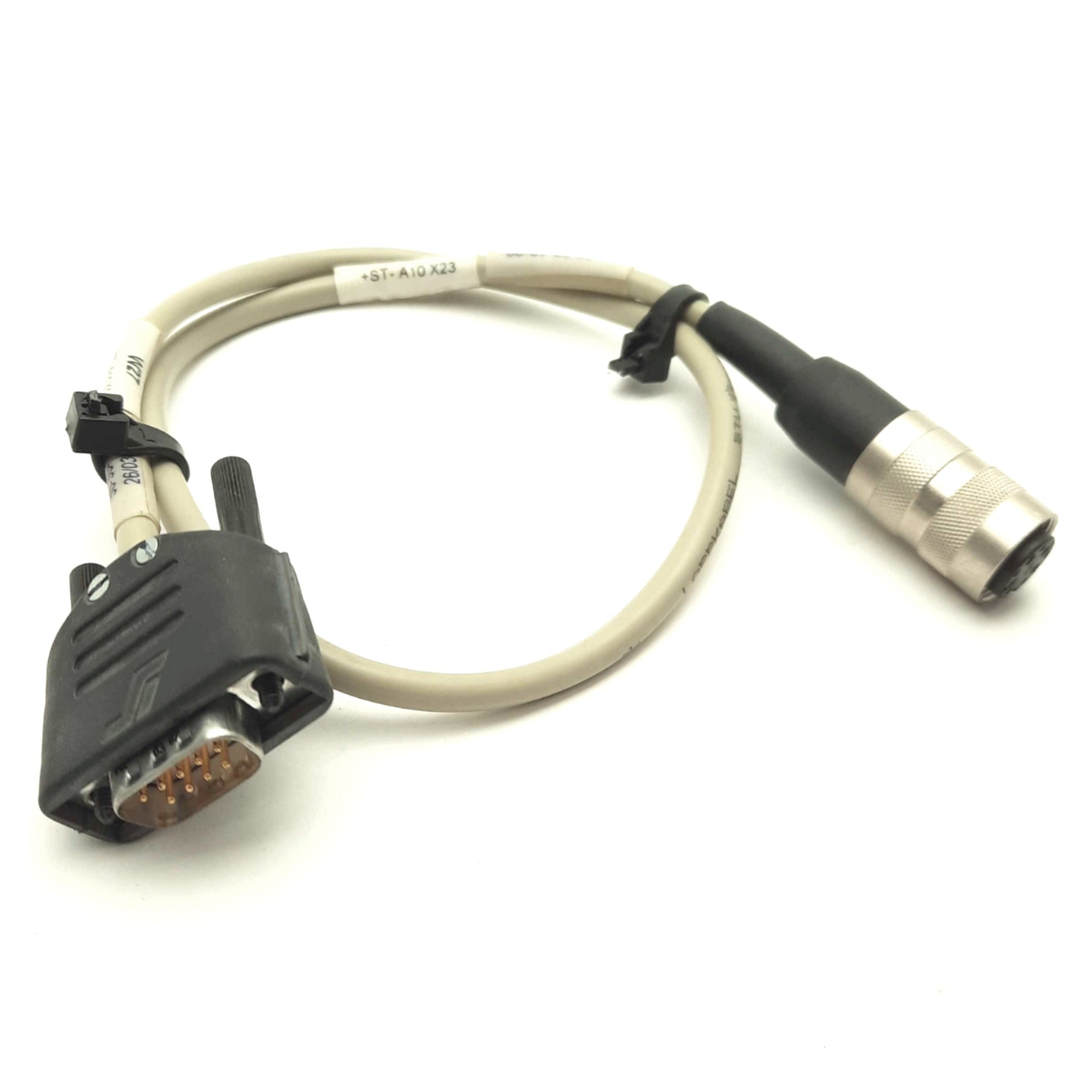 TRUMPF HAAS LASER 30-30-16-00 LASER Cable DB9 to 4-Pin Round DIN for H ...