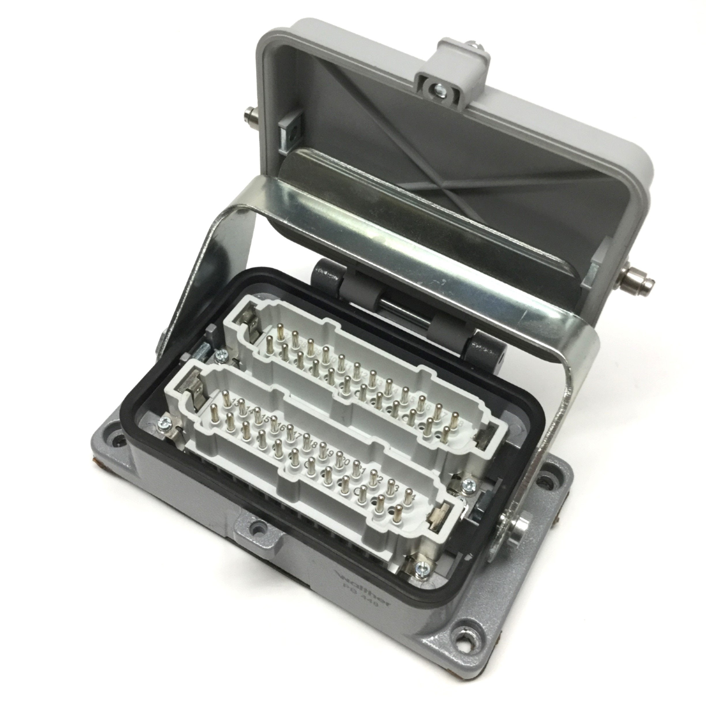 Walther PB448/MS248 Panel Mount Connector Housing w/48-Pole Male Plug ...