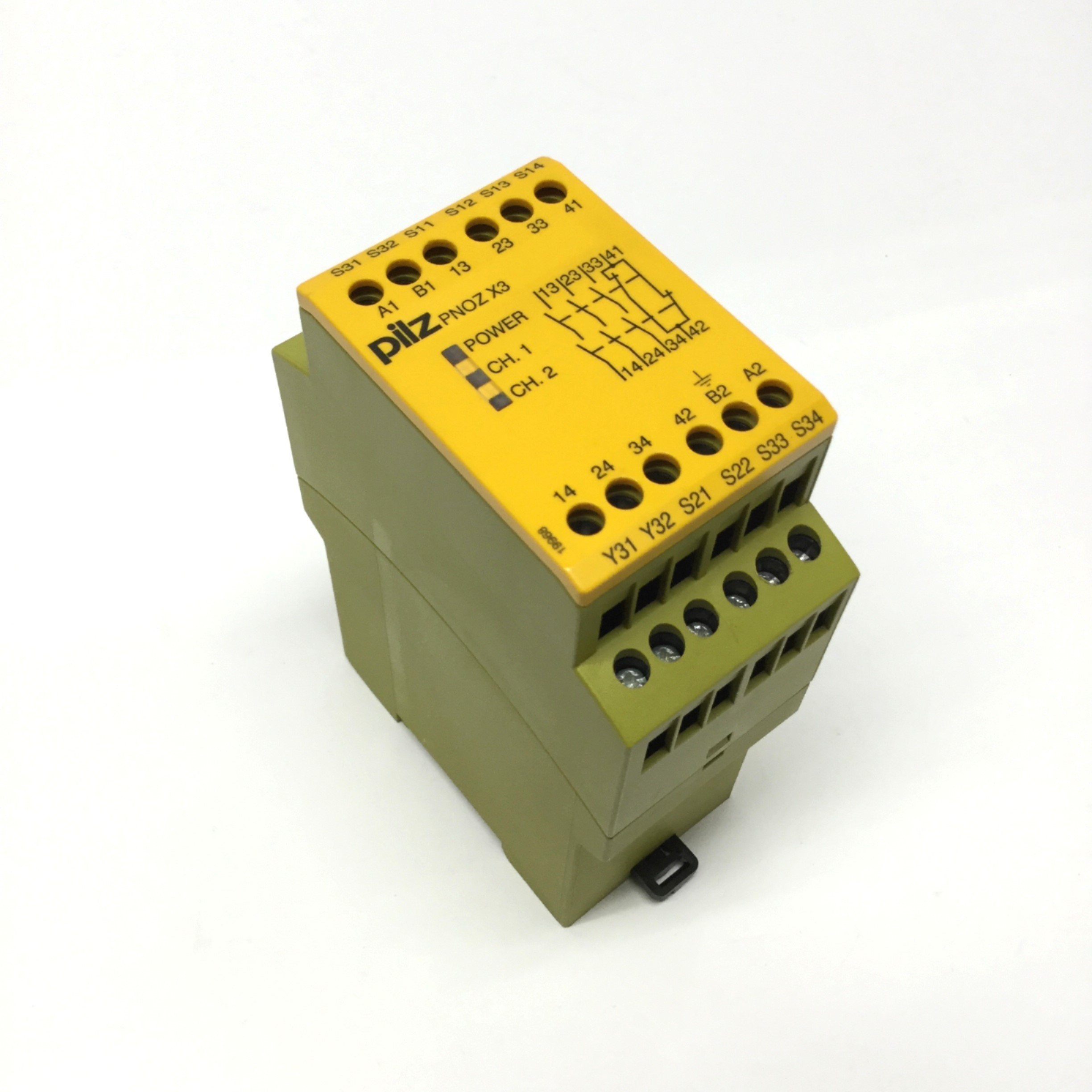 Pilz PNOZ X3 774310 E-STOP Relay Safety Gate Monitor 24VAC/24VDC 3NO-1 ...