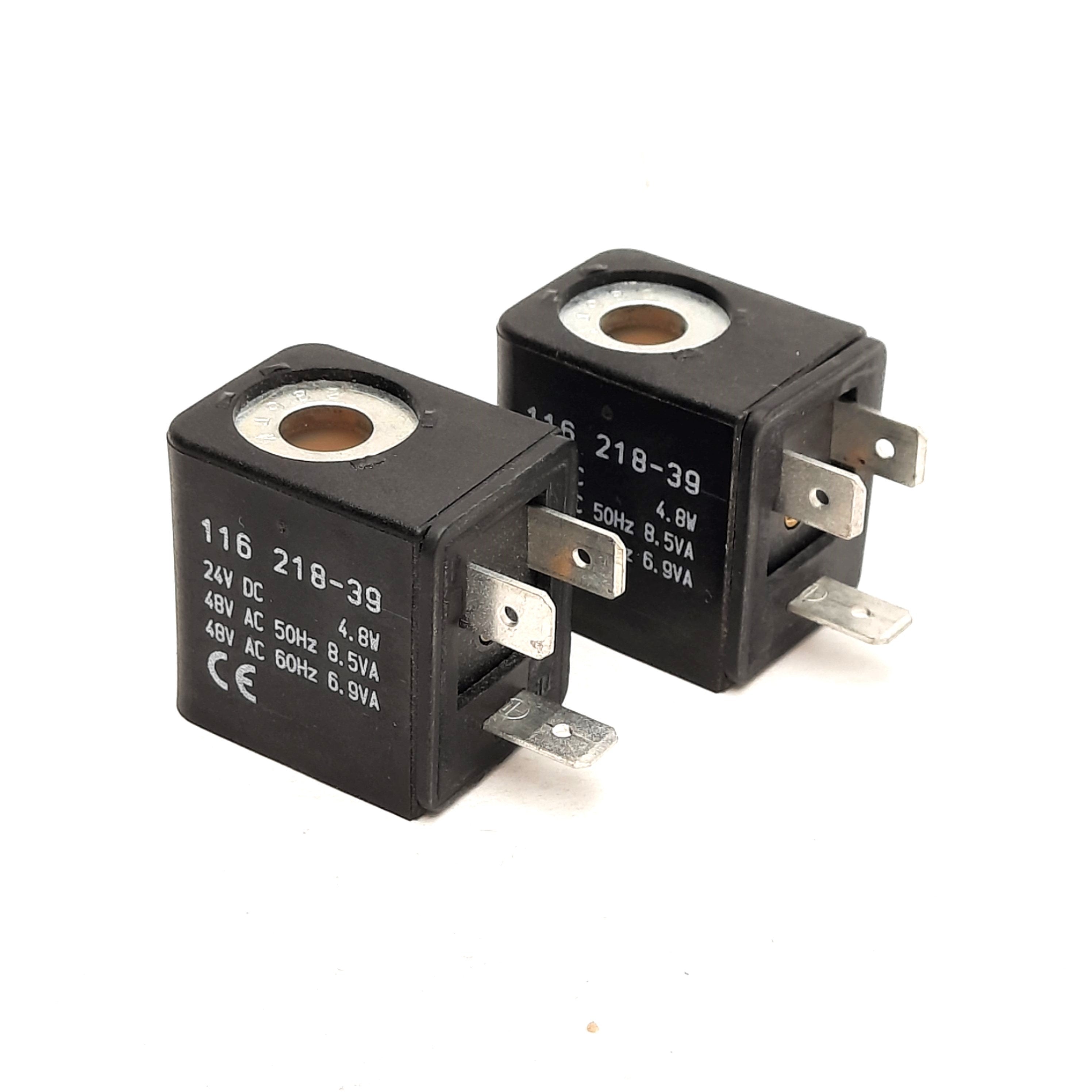 Lot of 2 ARO LR 51090 Solenoid Valve Coil, Class F, NEMA 4, 24/48VDC ...