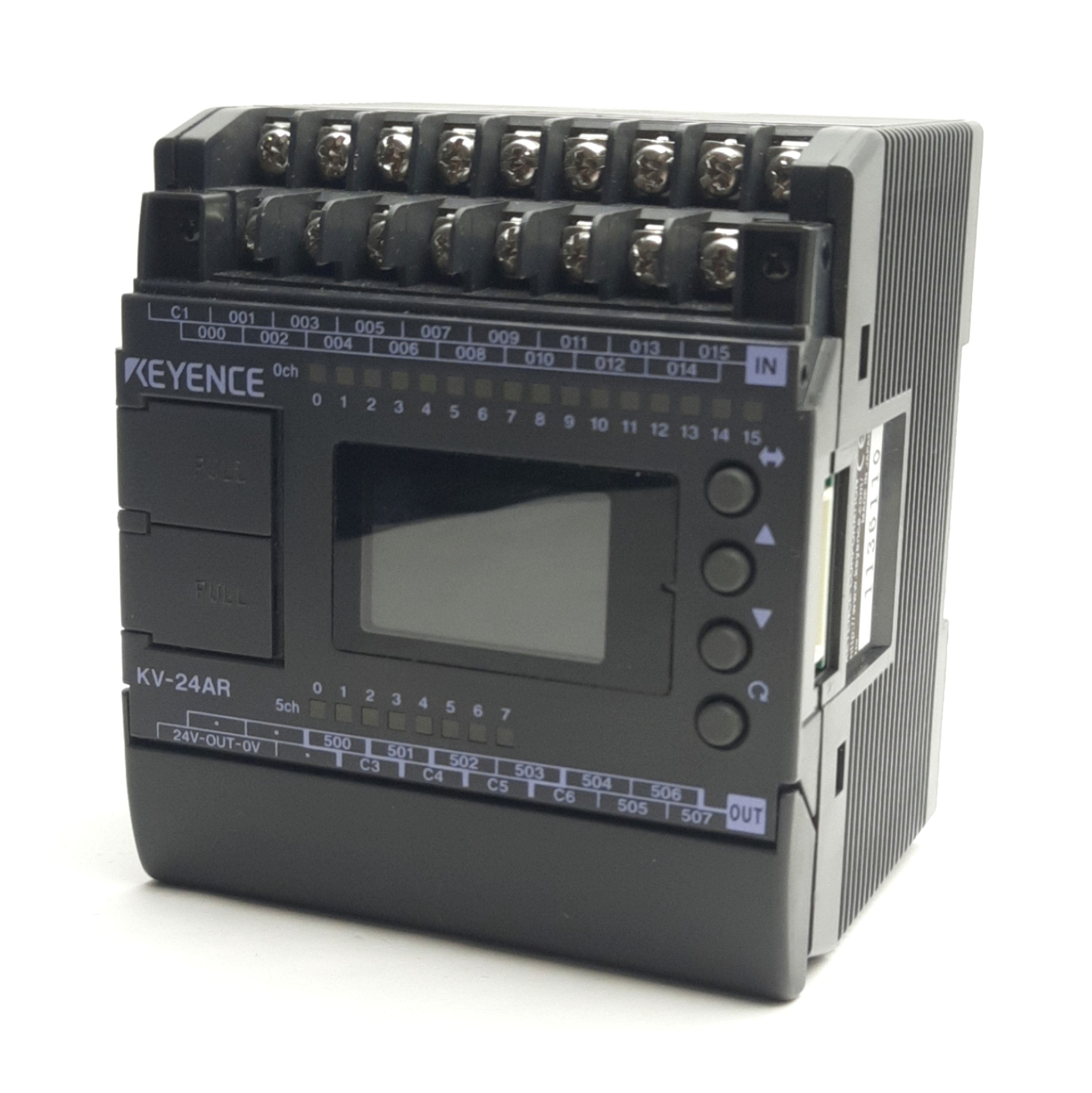 Keyence KV-24AR Base Unit Power Supply, 100-240VAC, Relay Output, 5/24 ...