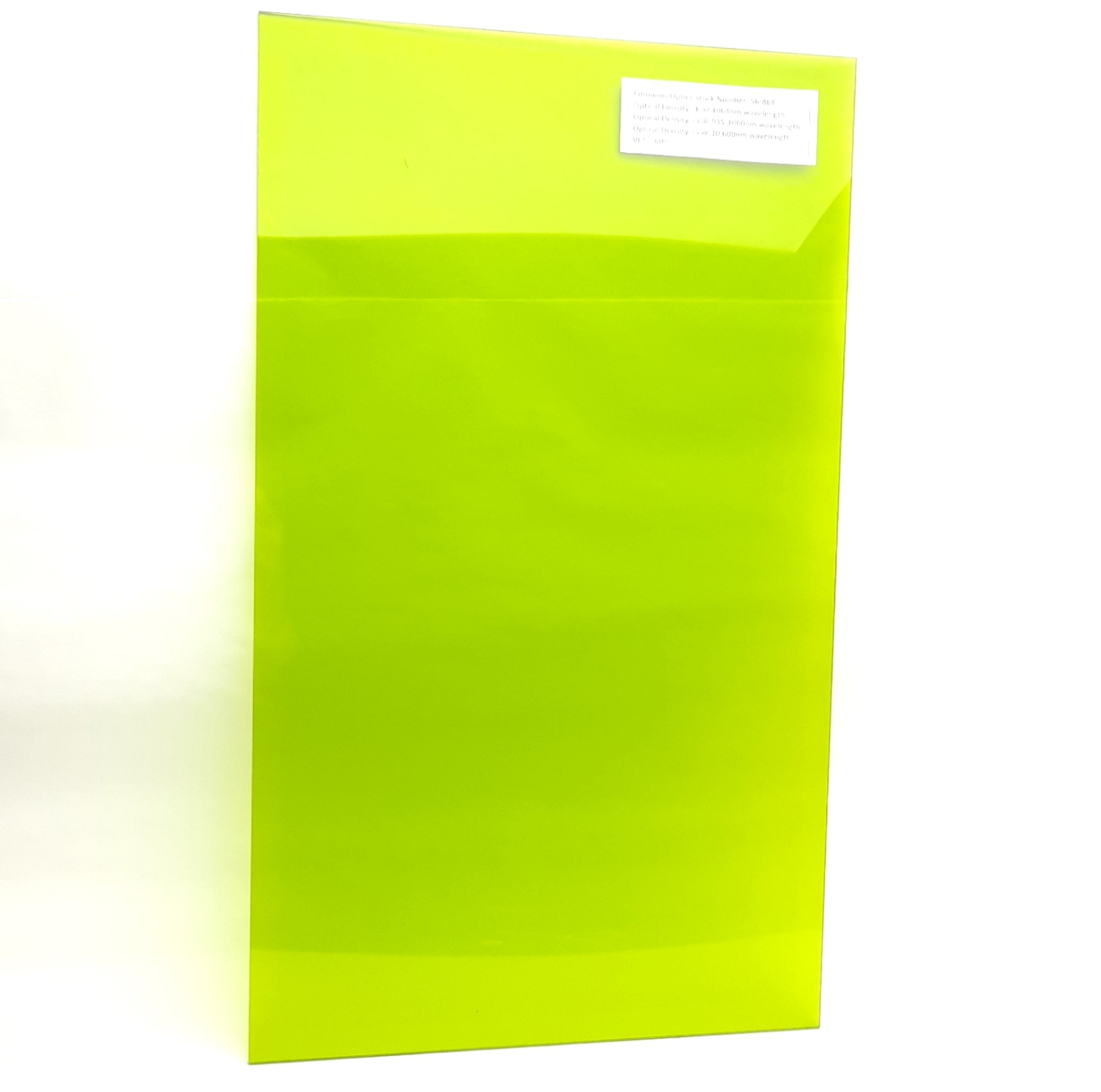 Edmund Optics #56-884 Acrylic Laser Window 17" x 10" Nd:YAG/CO2 60% Tr ...