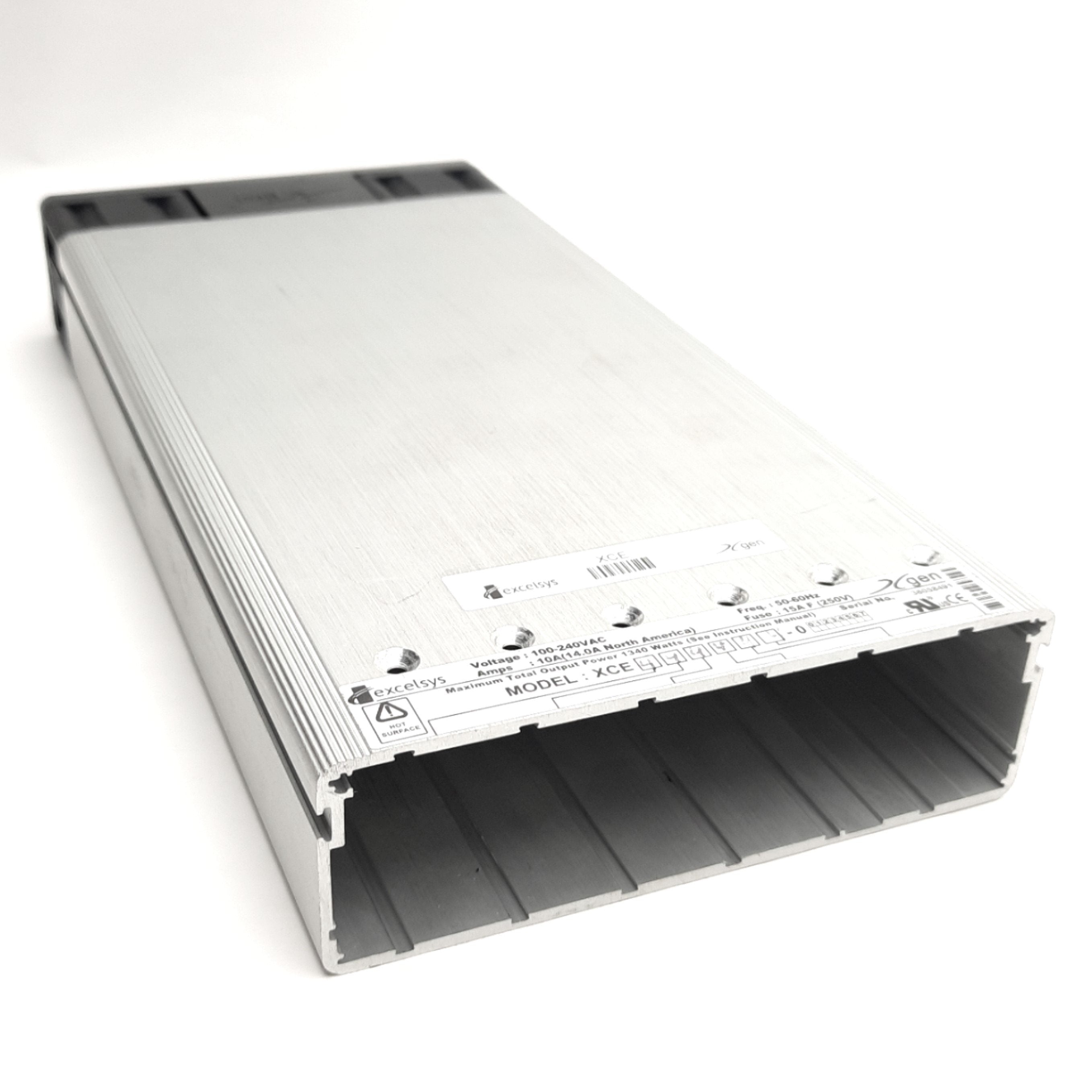 Excelsys XCE Xgen Power Supply Card Cage 1340W, 100-240V AC 10A, 6-Slo ...
