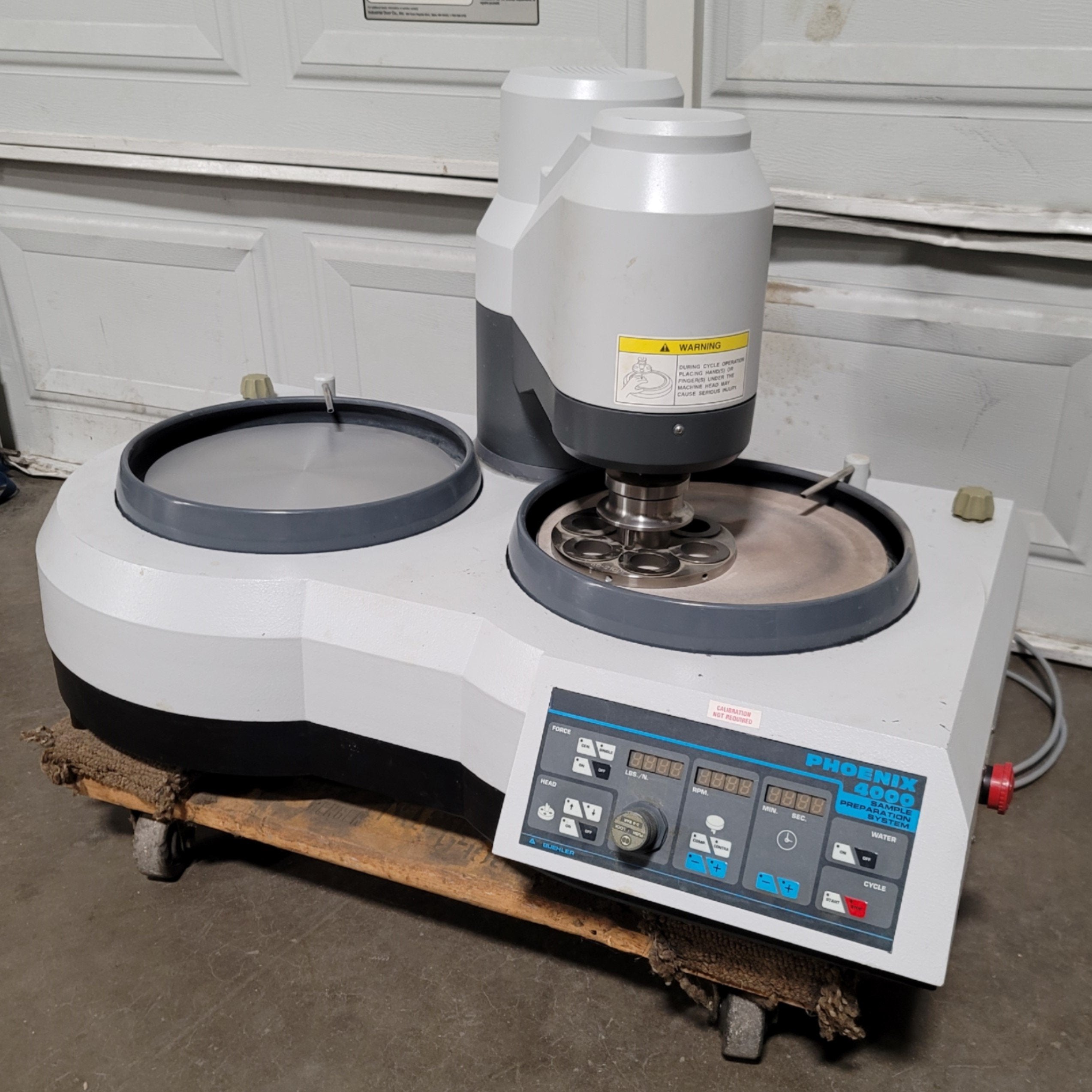 Wirtz Buehler 49-4102-260 Phoenix 4000 Twin Wheel Sample Preparation S ...