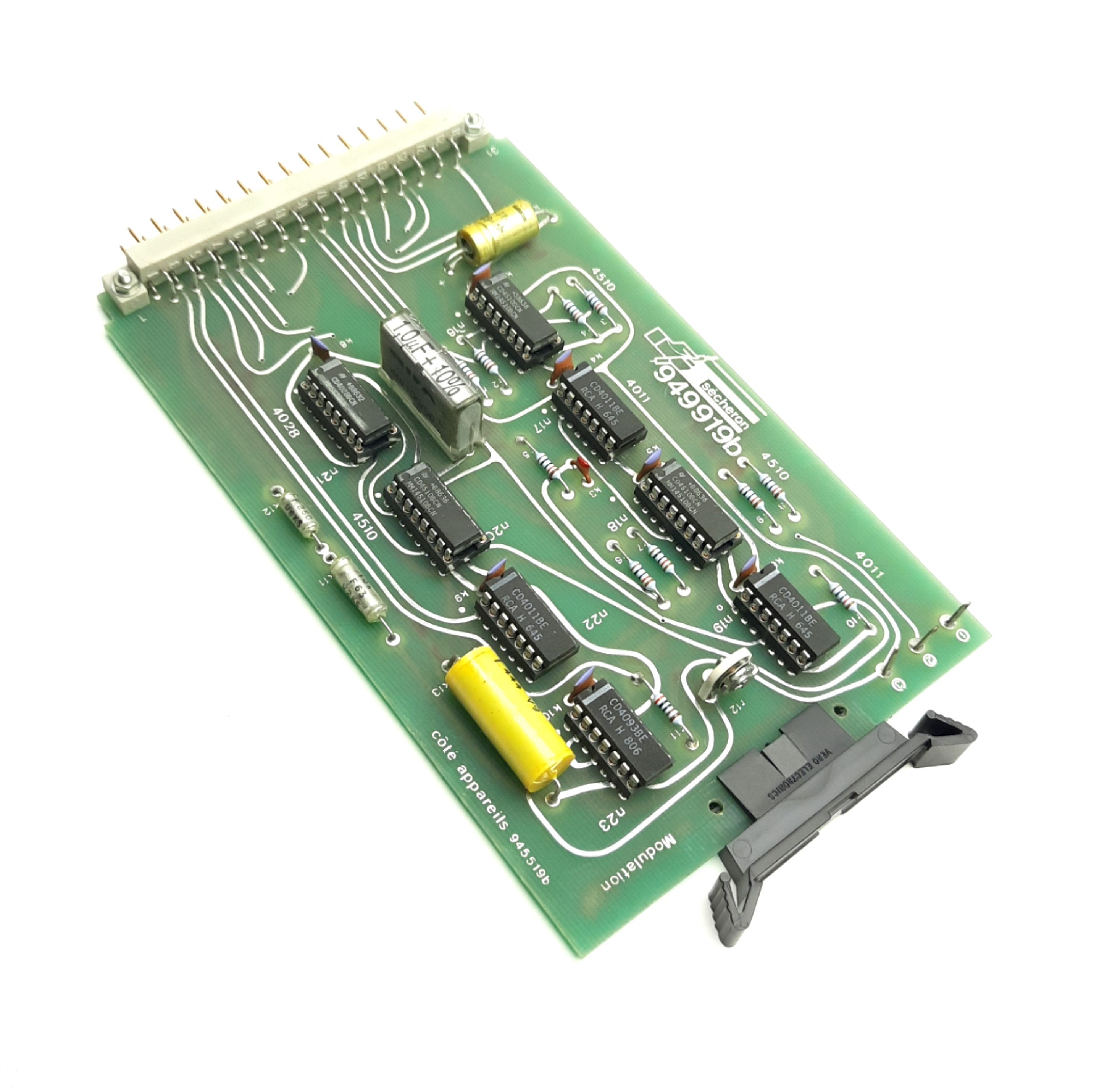 Secheron 9000-949919b Cote Appereils Modulation Control Board, 31-Pins ...