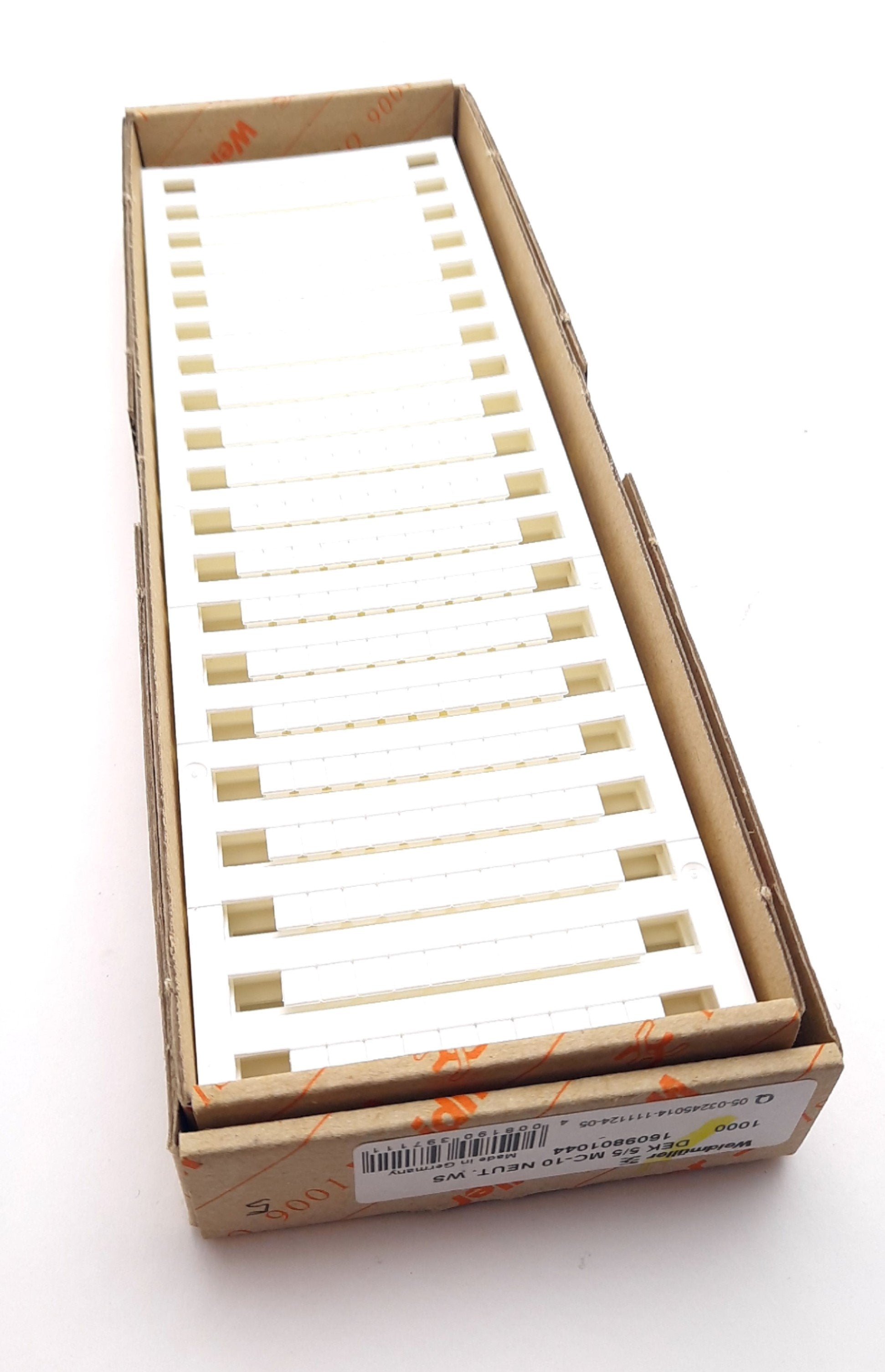Weidmuller 1609801044 1000 Terminal Markers, Wire Labels & Markers 5 x ...