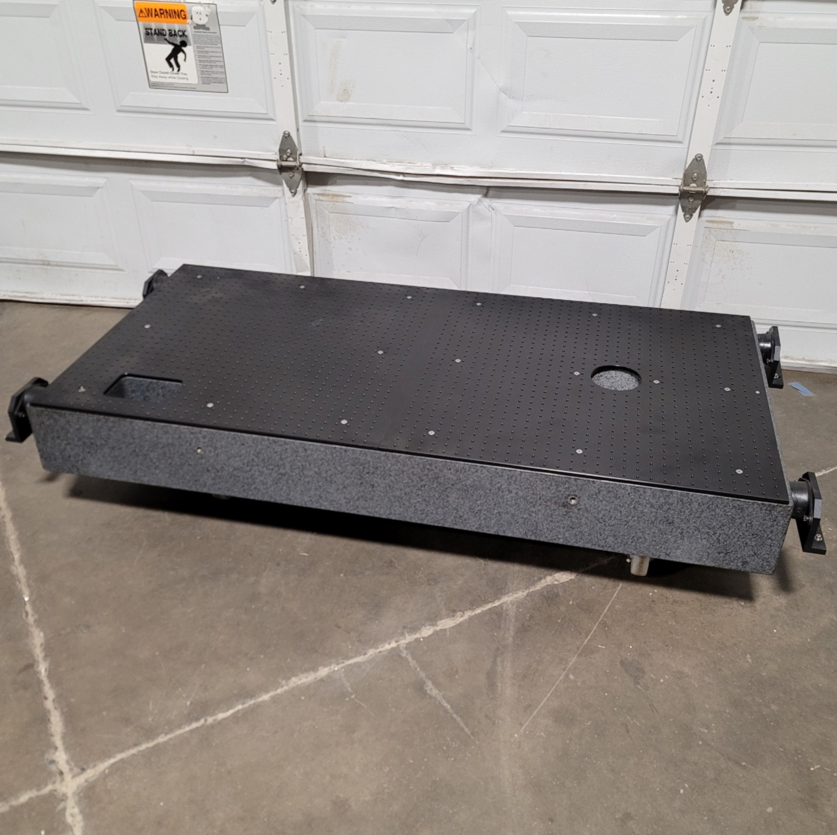 Starrett Tru-Stone Granite Surface Plate Optical Breadboard 62"L x 31 ...