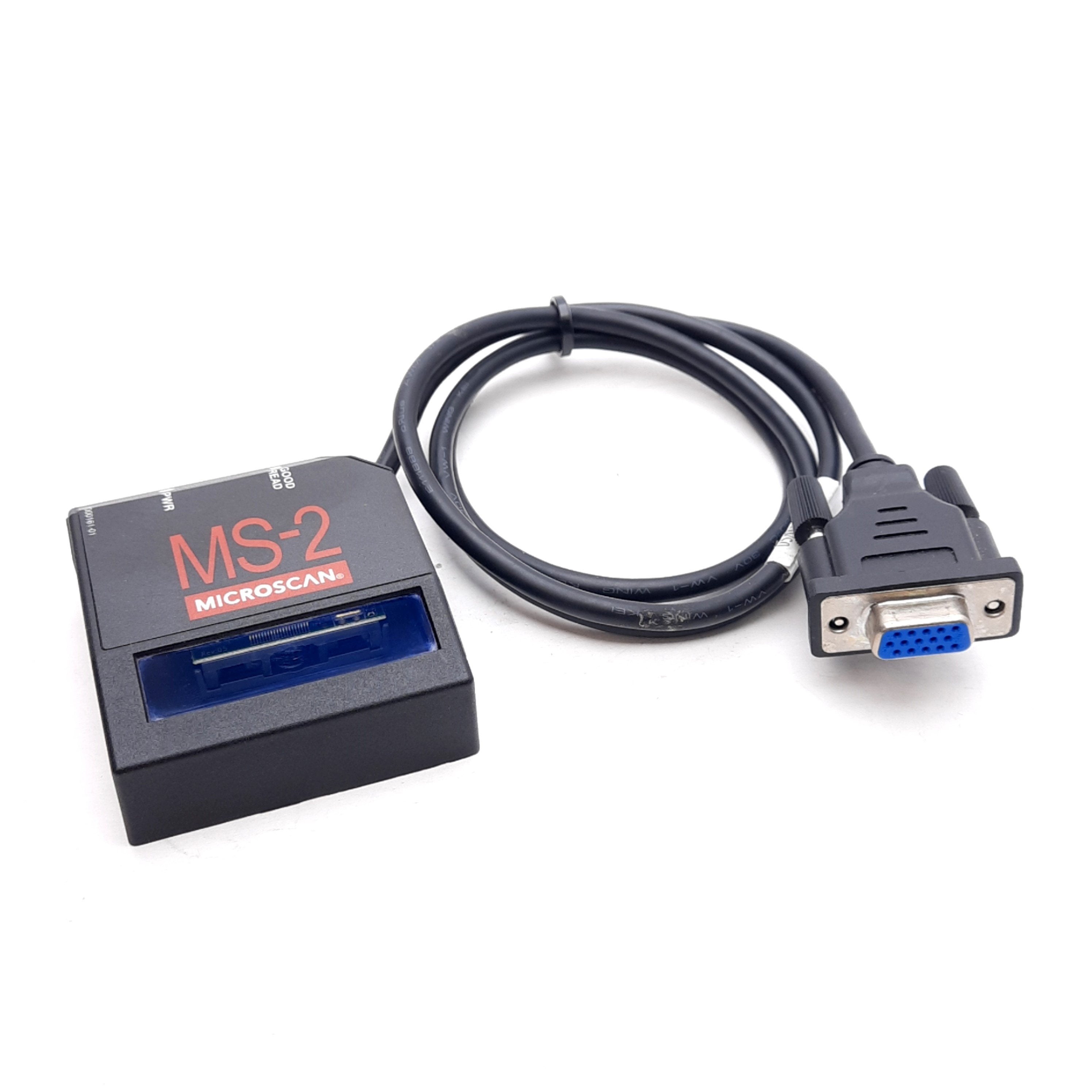 Microscan FIS-0002-0002G MS-2 Fixed Barcode Scanner, 1D, 5VDC, 220 Sca ...