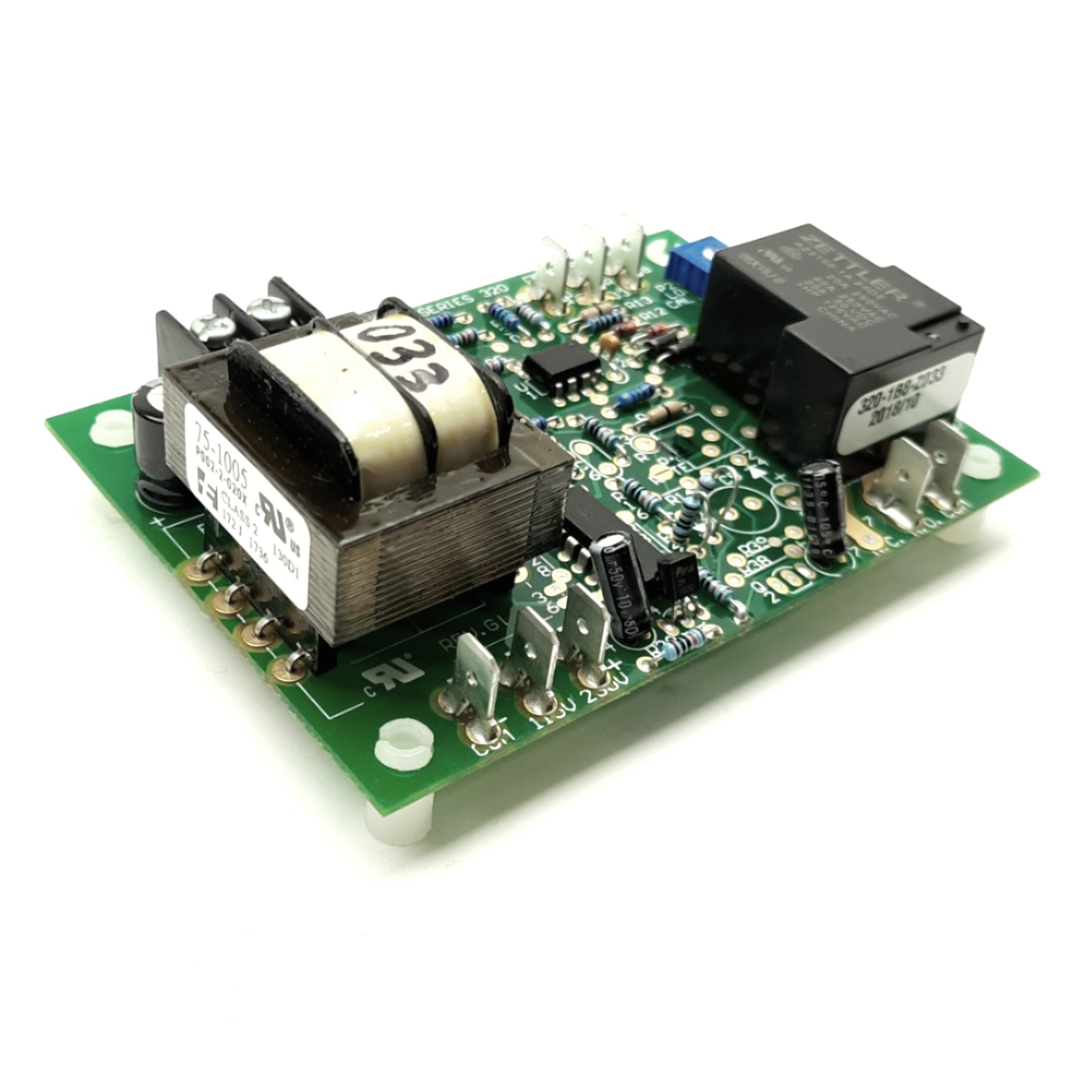 Zytron 320-1B8-Z033 Temperature Controller, J Type T/C, SPST NO 20A, 1 ...