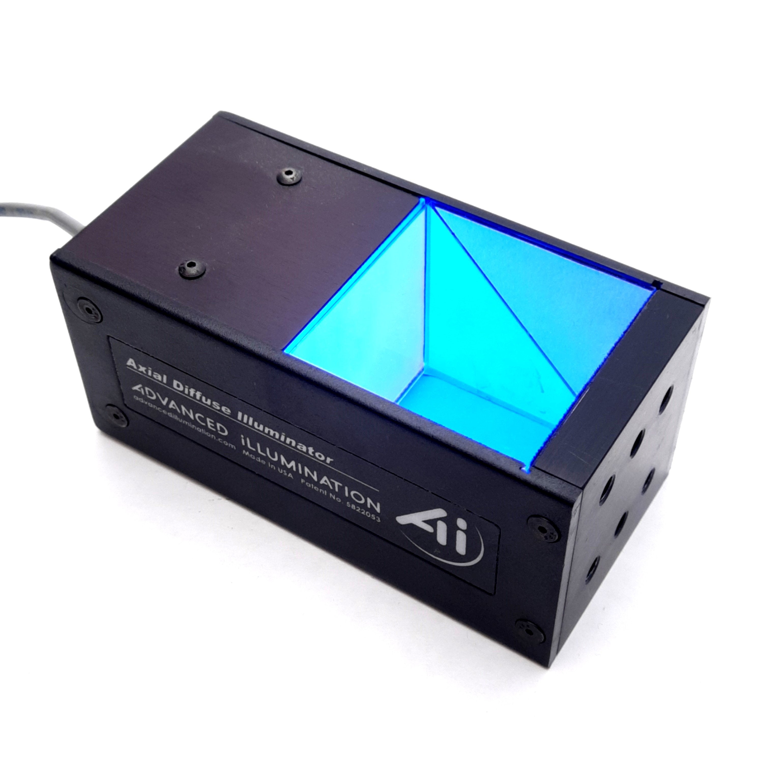 Advanced Illumination DL2449-470 Axial Diffuse Illuminator, 24VDC, Blu ...