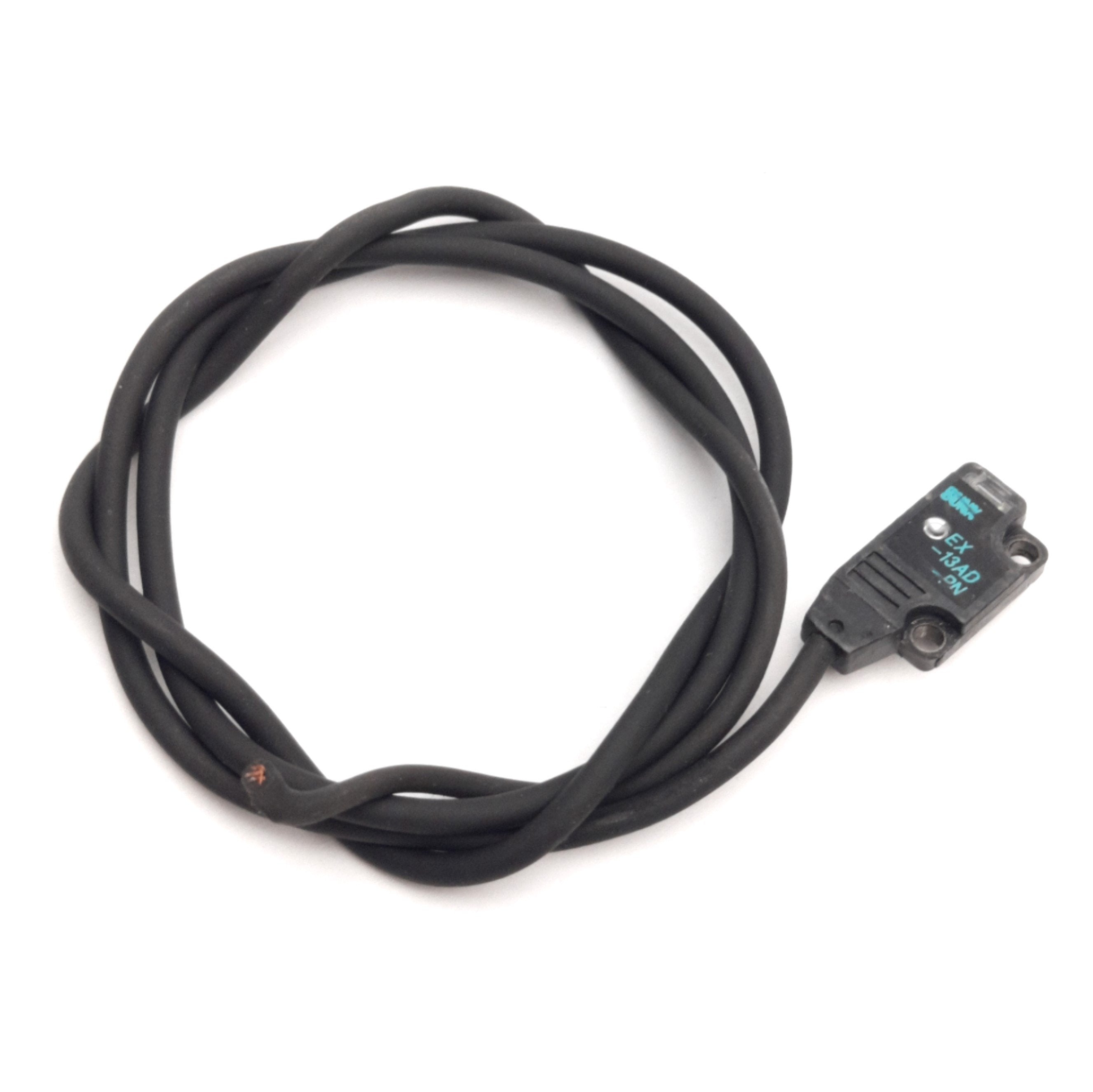 Sunx EX-13AD-PN Photoelectric Sensor, Light-On PNP Output, 12-24VDC, 1 ...