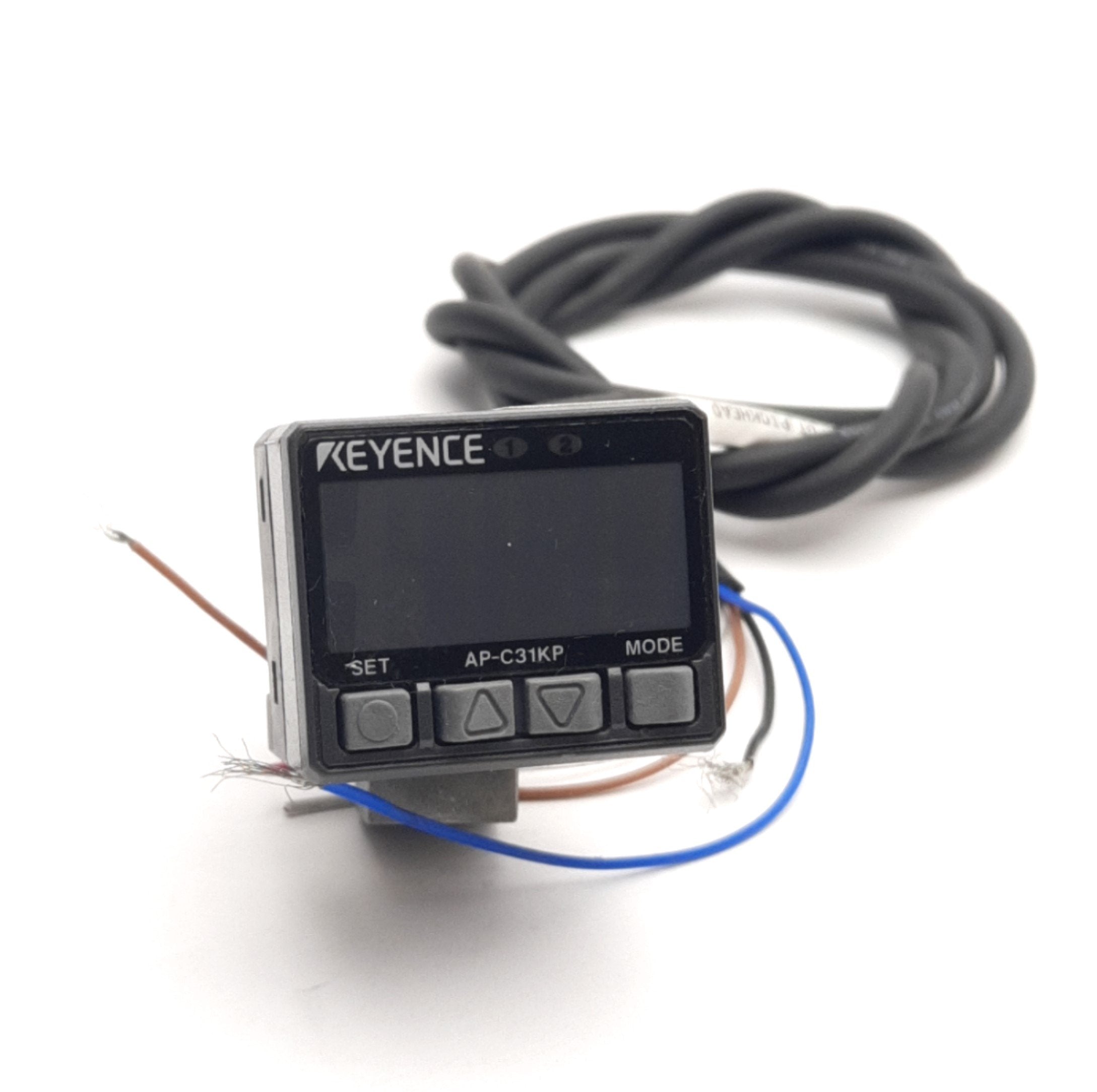 Keyence AP-C31KP Negative Pressure Switch, PNP Output, 0 to -29.9In/Hg ...