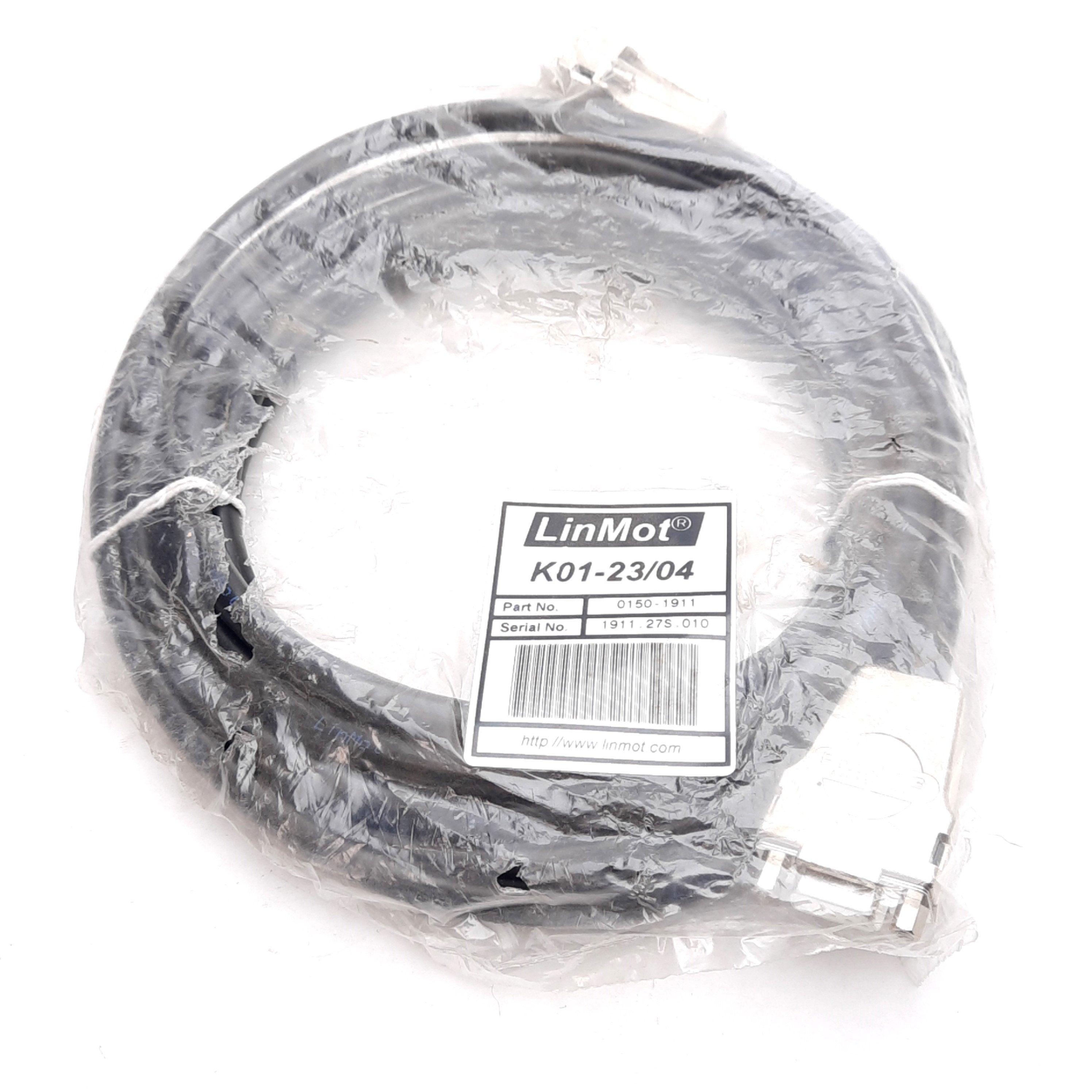 LinMot K01-23/04 Motor Cable, D-Sub 9-Pin Male to D-Sub 9-Pin Female ...