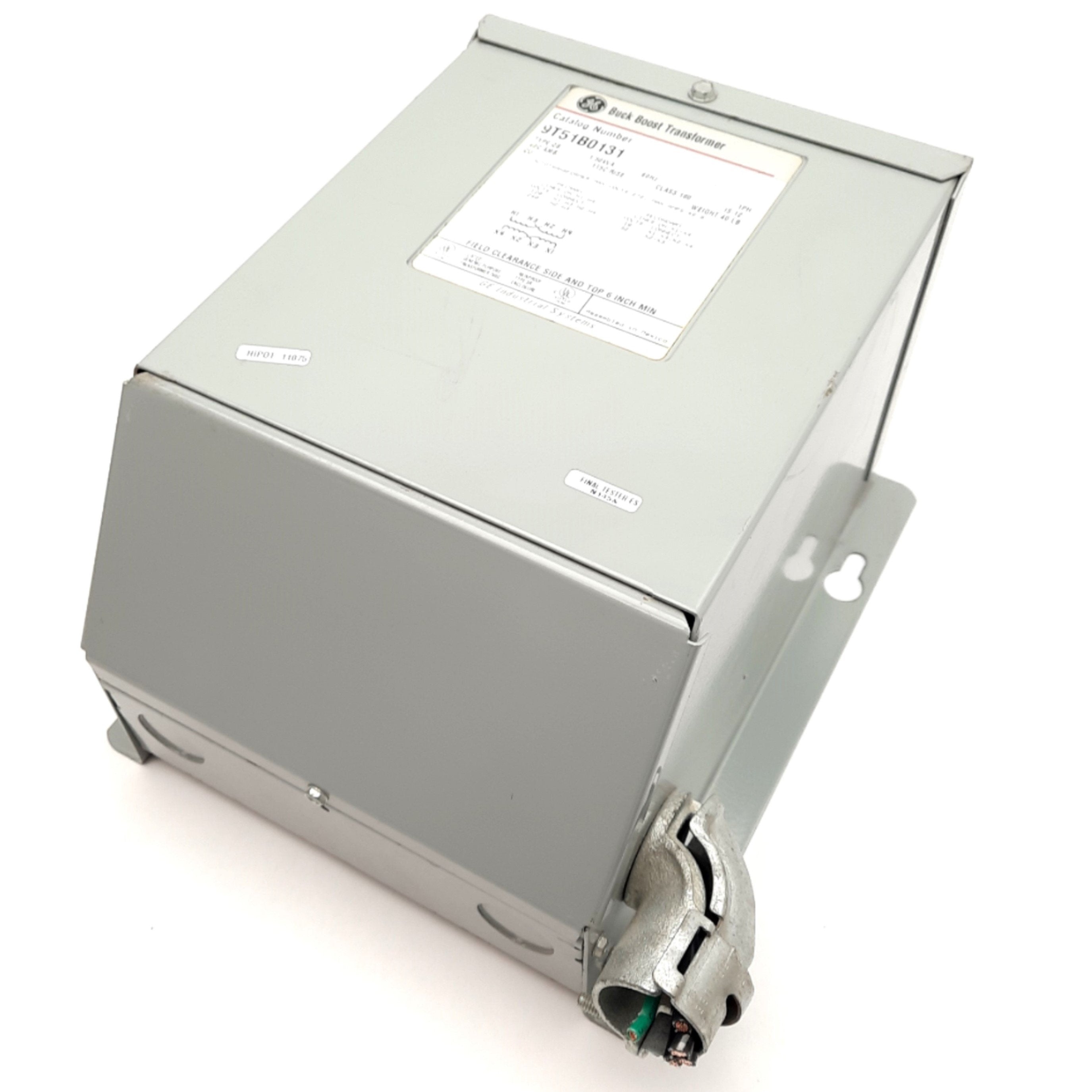 General Electric 9T51B0131 Buck Boost Transformer 120/240V IN 16/32V O ...