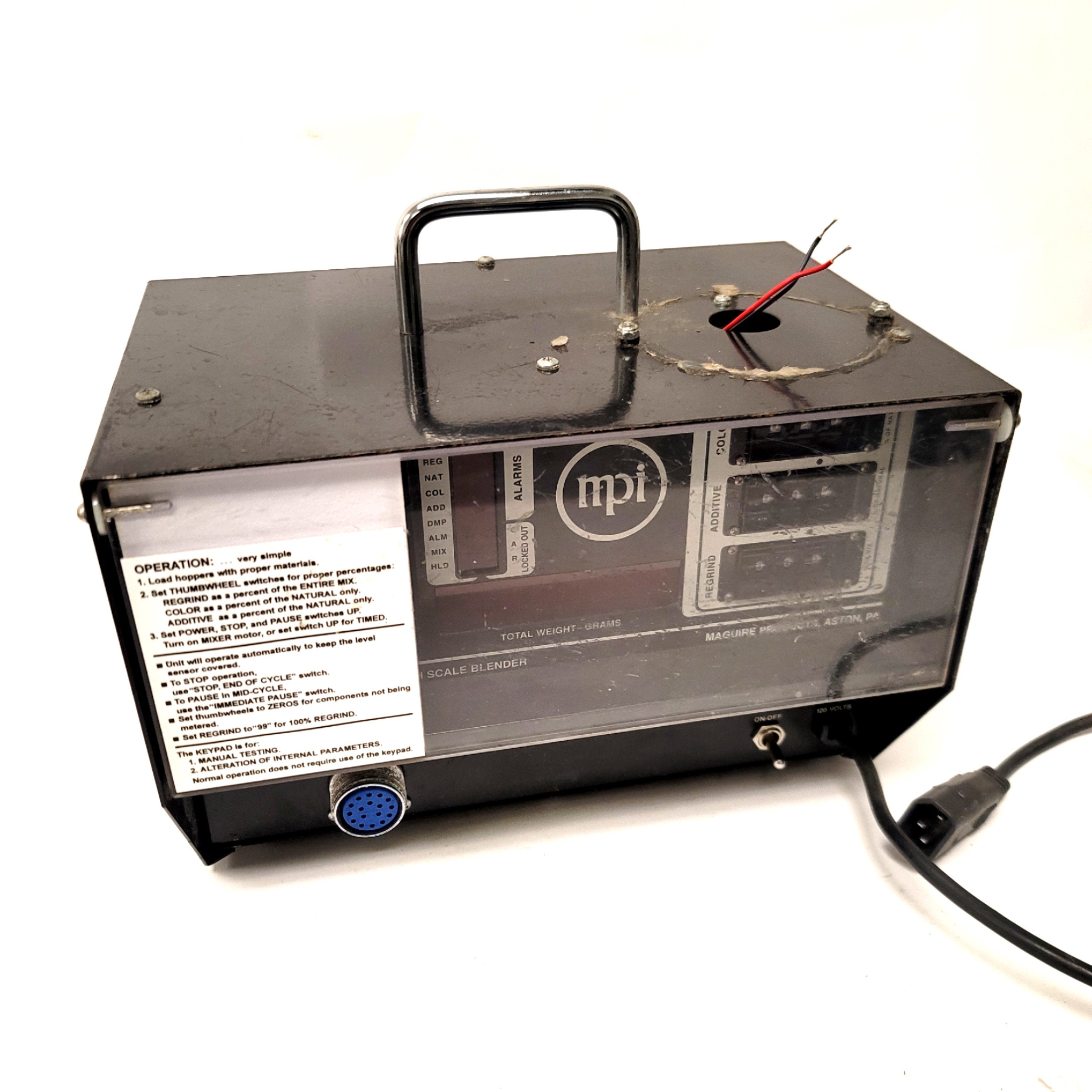 Maguire WSB MB Micro Blender Gravimetric Blender Controller, 100lbs/hr ...