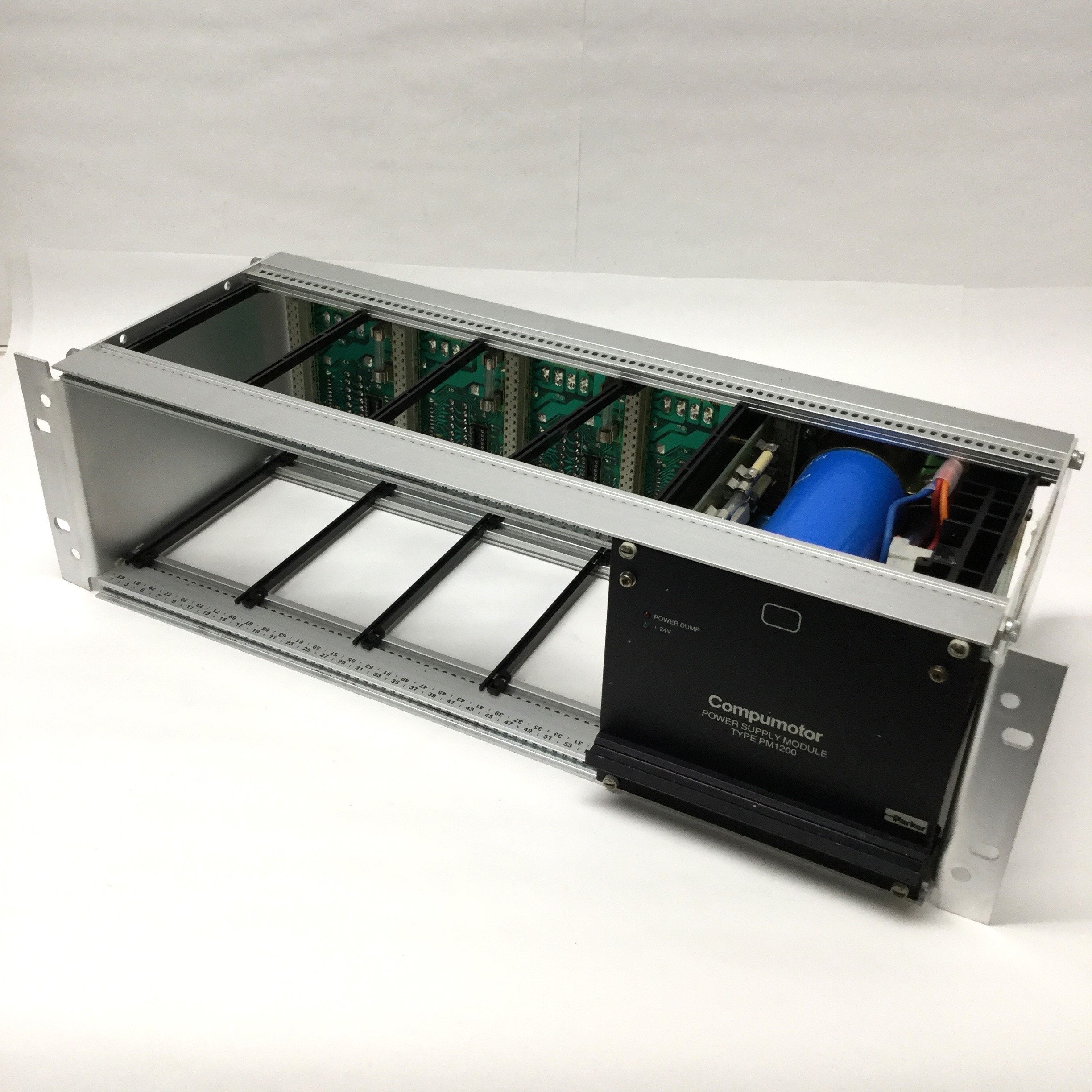 Parker RA20 Compumotor Digiplan Motor Control Rack Chassis 4-Slot w/Po ...