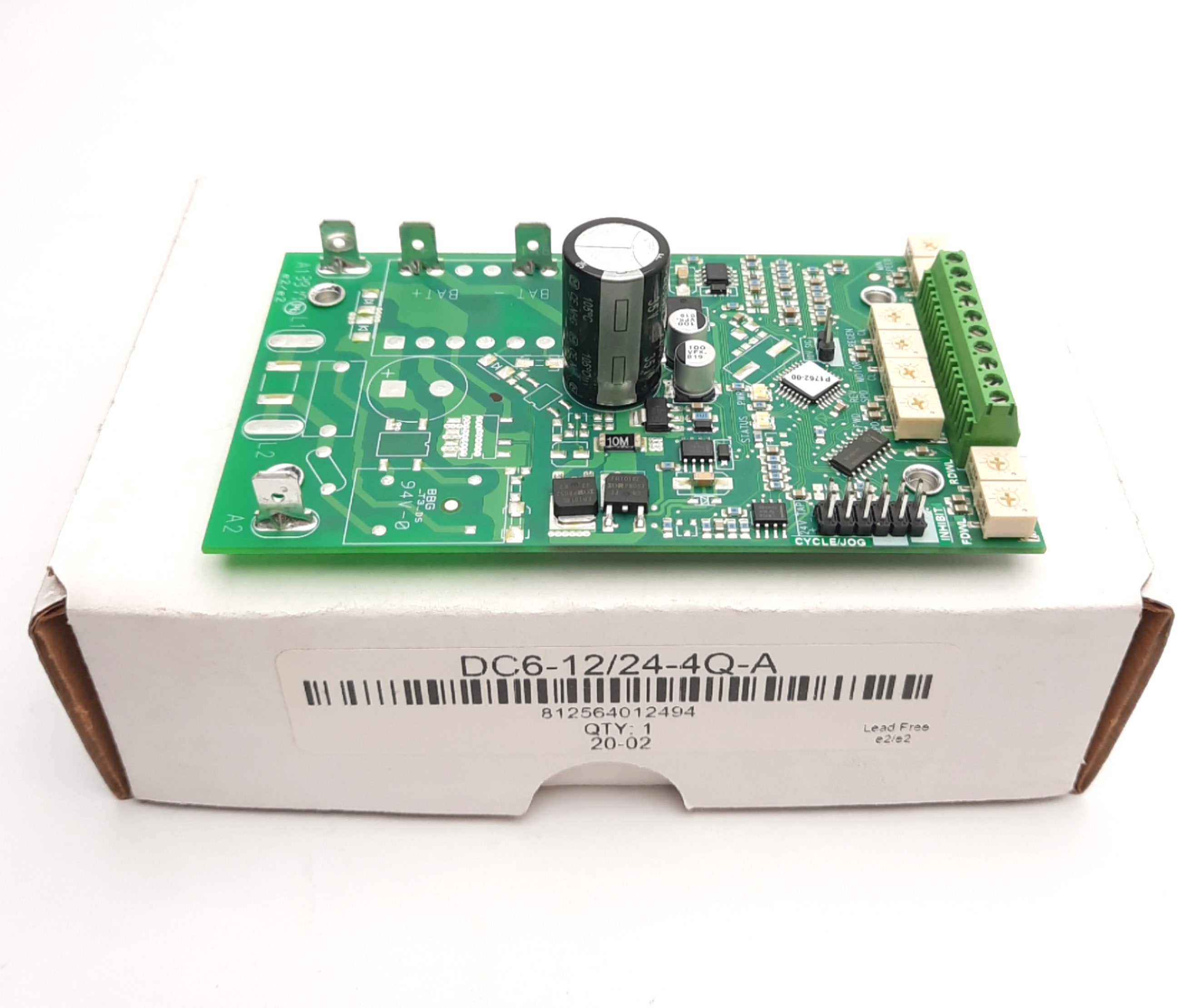 Minarik Drives DC6-12/24-4Q-A Motor Controller, 12/24VDC Input, 12/24V ...