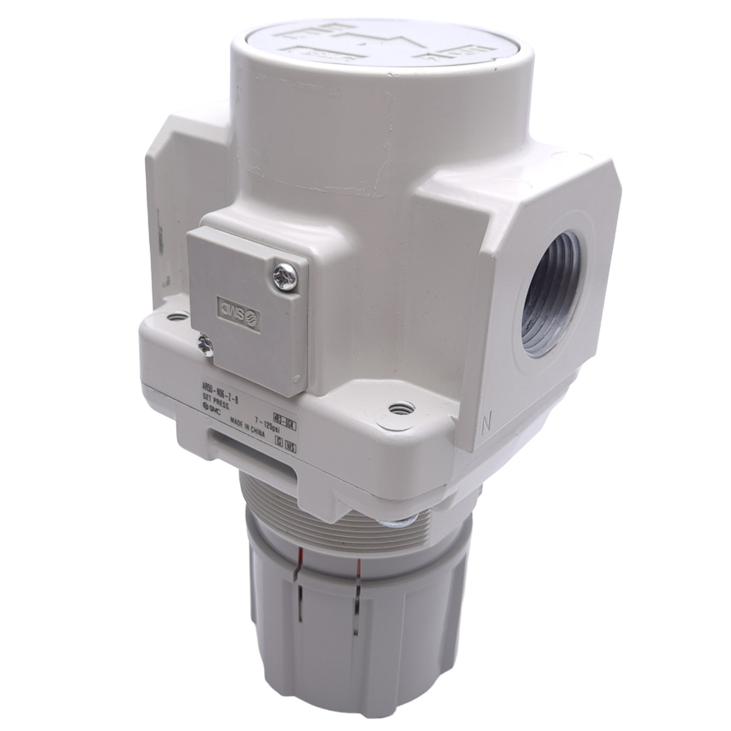 SMC AR50-N06-Z-B Pneumatic Regulator, 3/4in NPT, 0.05-0.85MPa Set, 1.0 ...