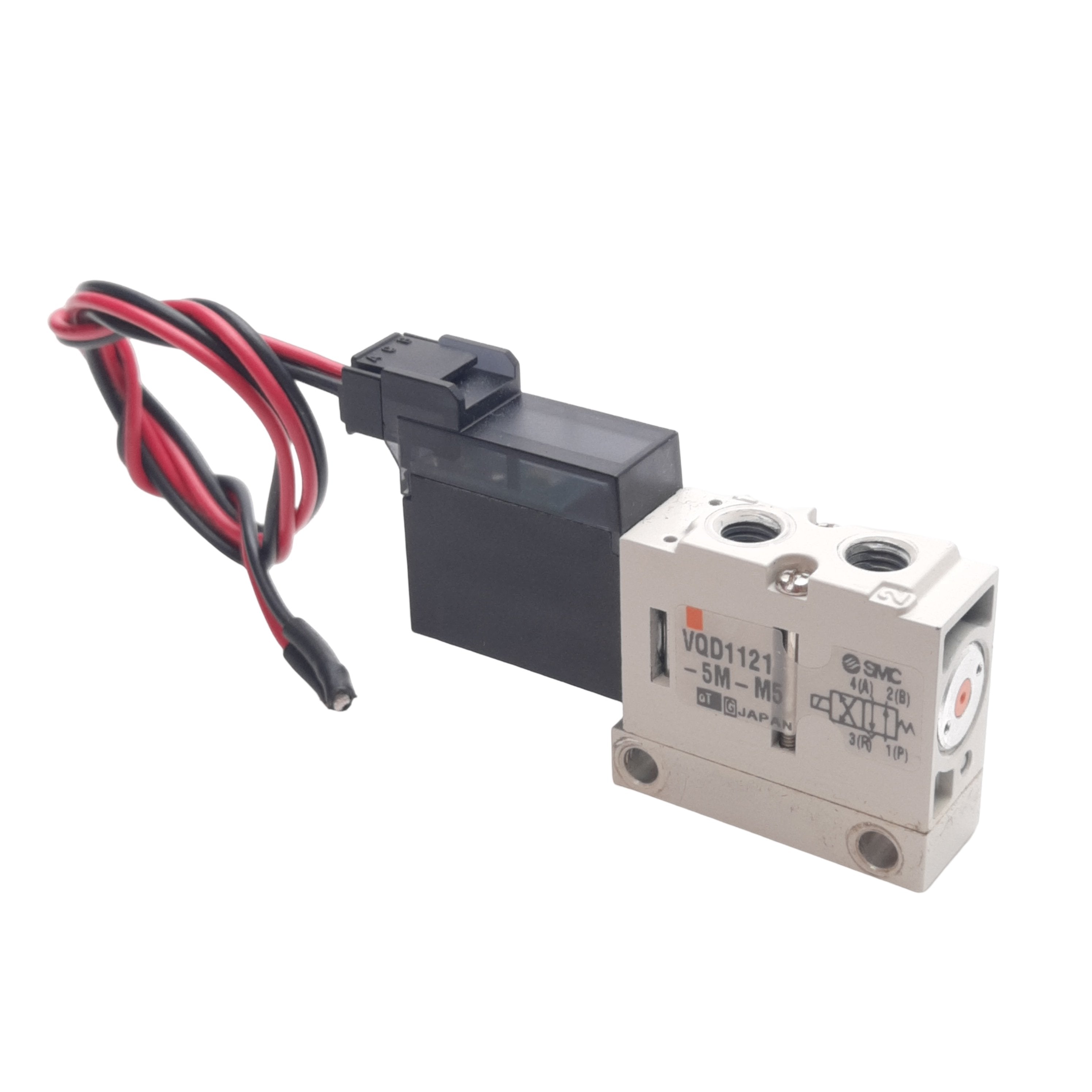 SMC VQD1121-5M-M5 Solenoid Valve, Single Type, 0-0.7MPa, M5 Ports, 24V ...