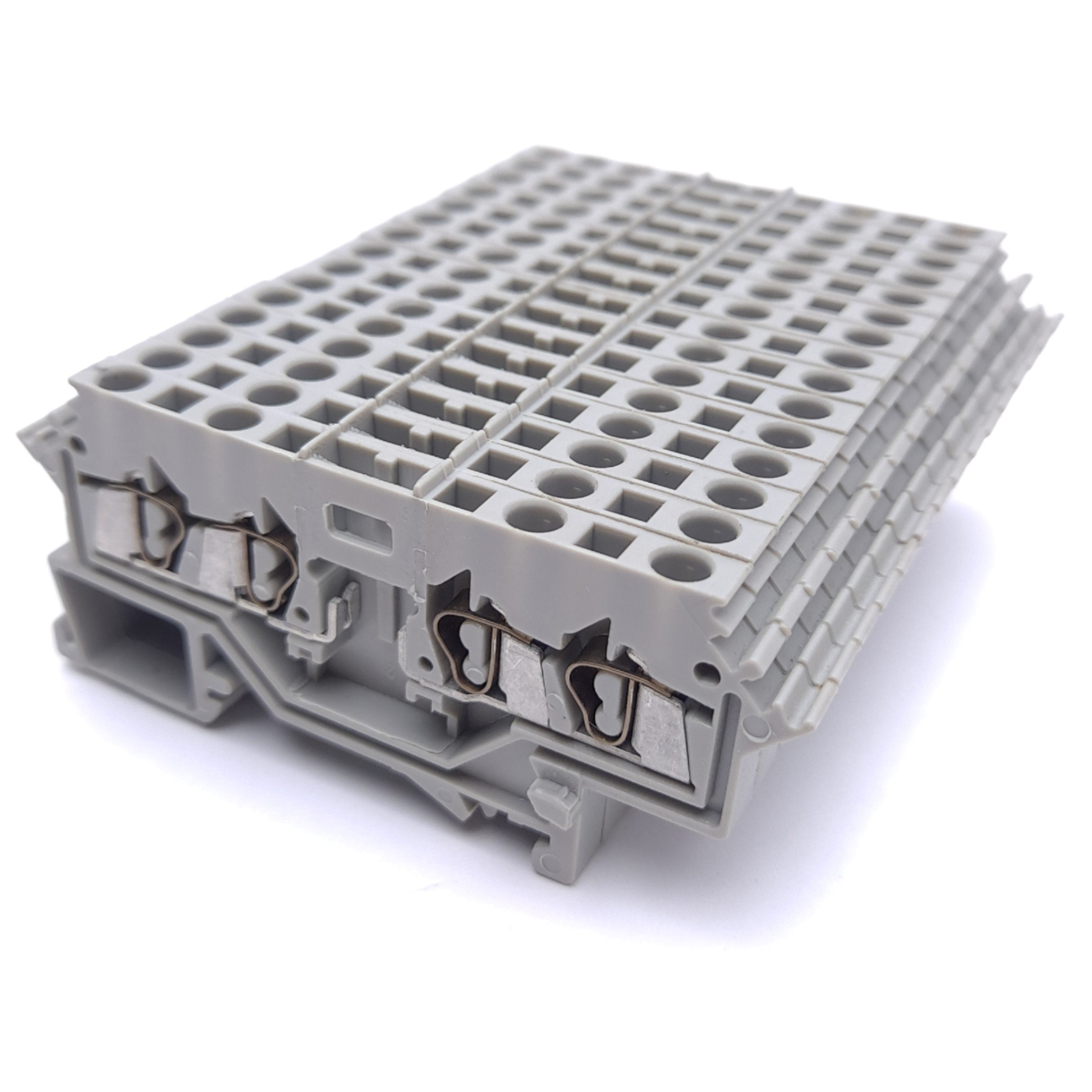 Lot of 15 Wago 280-606 Terminal Block, 4-Conductor, 1-Level, 2-Potenti ...