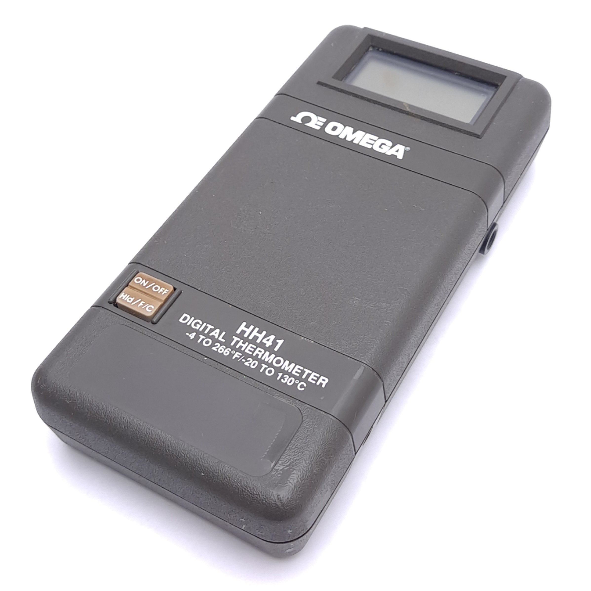 Omega HH41 Handheld Thermistor Digital Thermometer, -20 to 130°C, -4 t ...