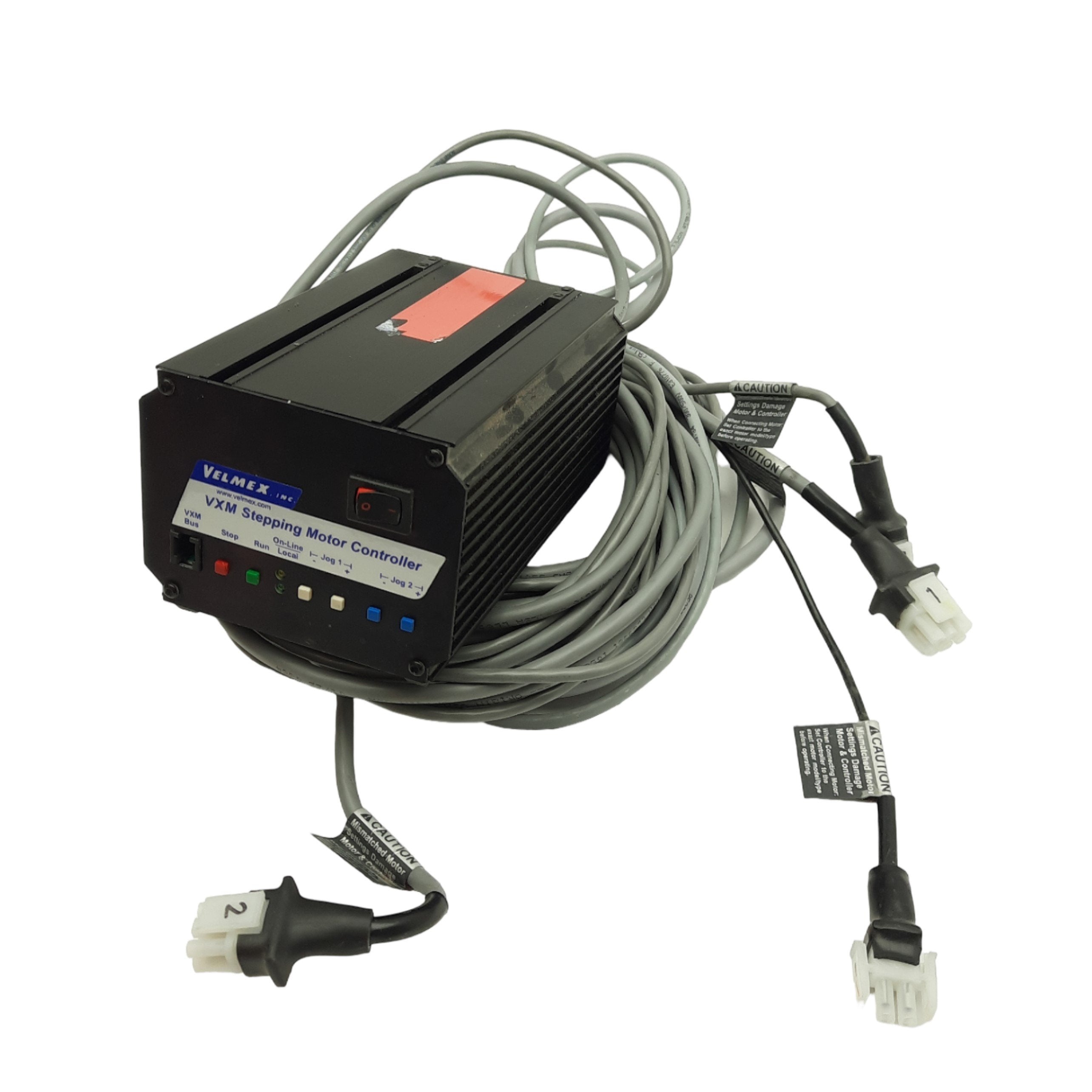 Velmex VXM-2 Stepping Motor Controller, Two Axis, RS-232, For 1/2 Step ...