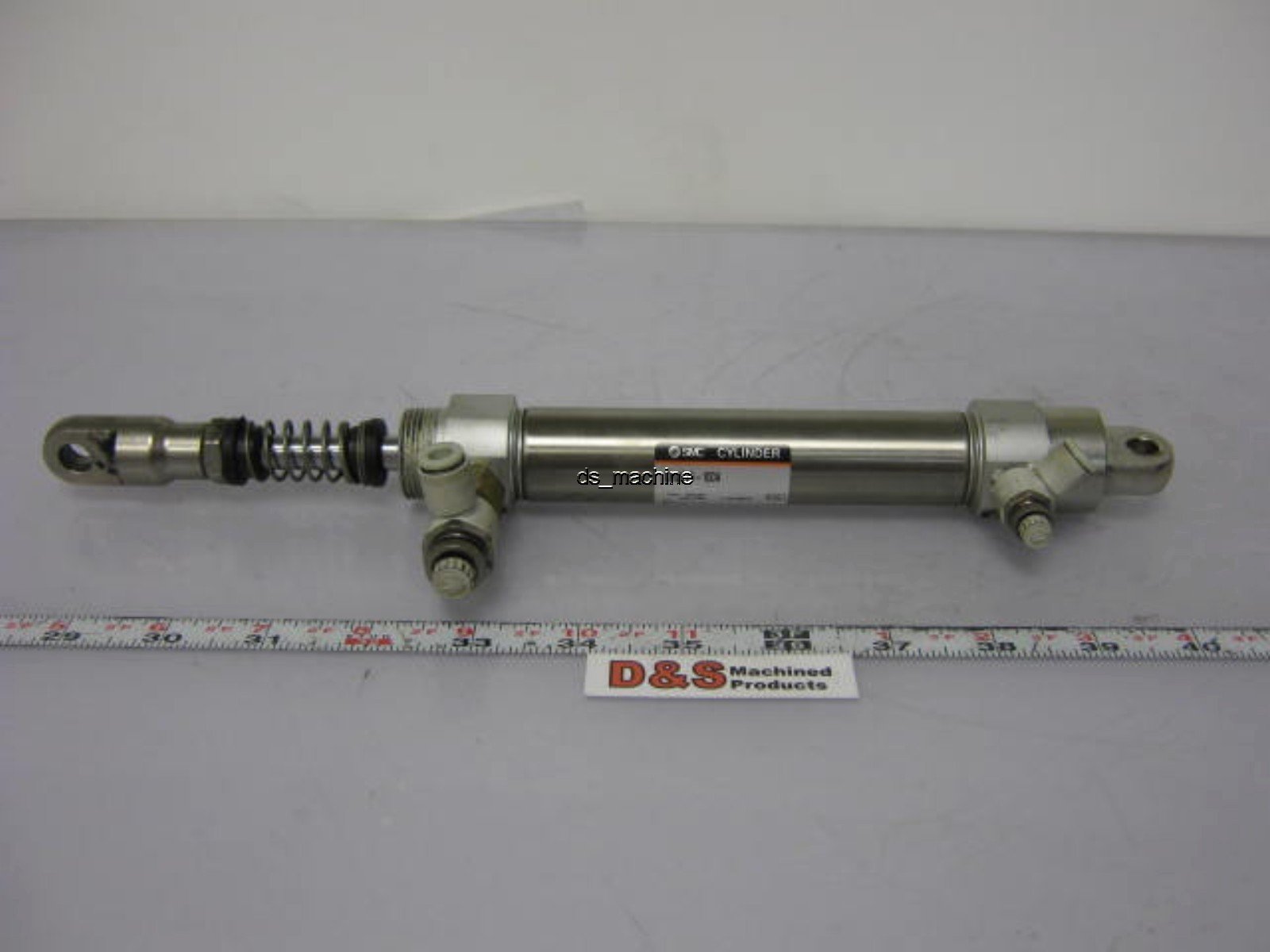 SMC CM2C25-100A Pneumatic Cylinder 25mm Bore 100mm Stroke Shock Absorb – Next Day Automation