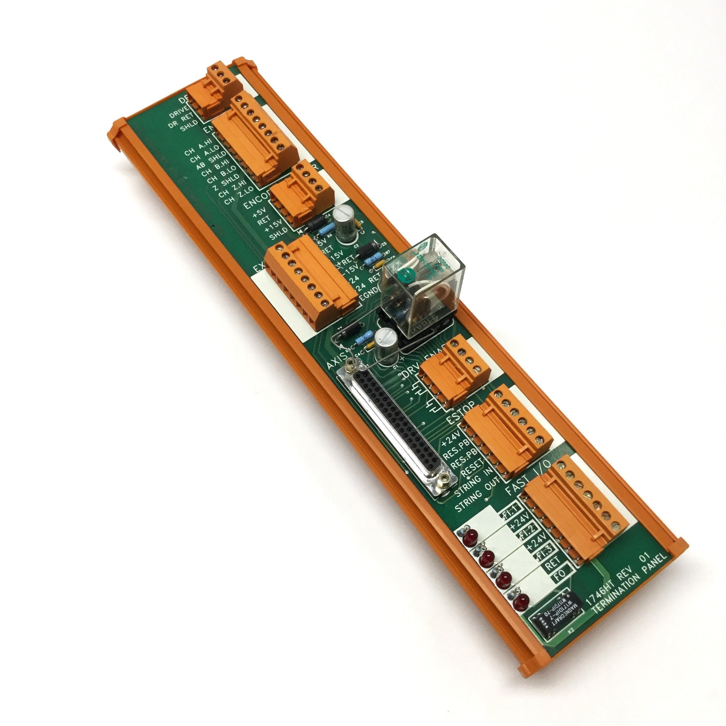 Allen Bradley 1746HT SLC 500 Servo Control Termination Panel Board, Si ...